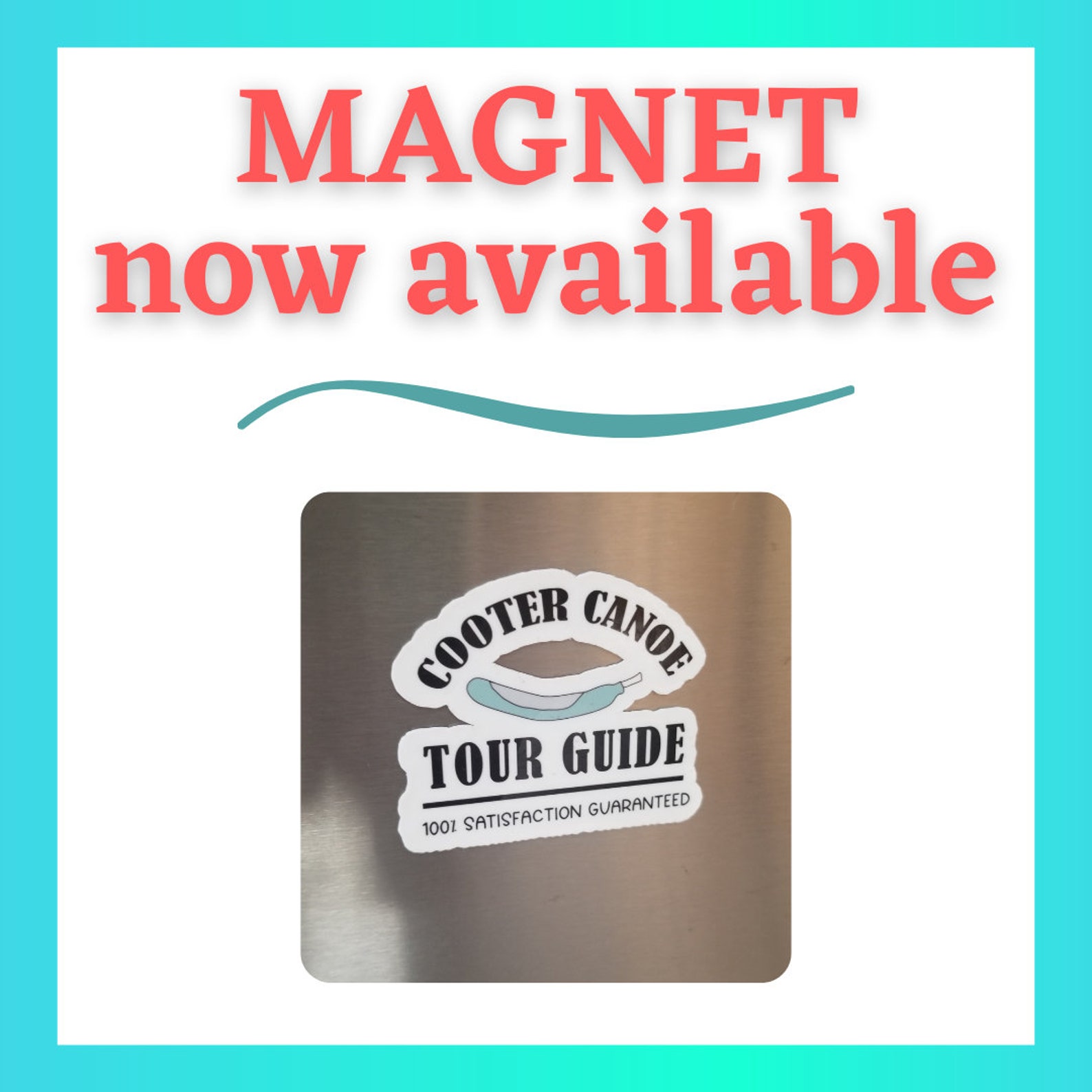 Purewick Sticker / Cooter Canoe Tour Guide / Nursing Humor / - Etsy