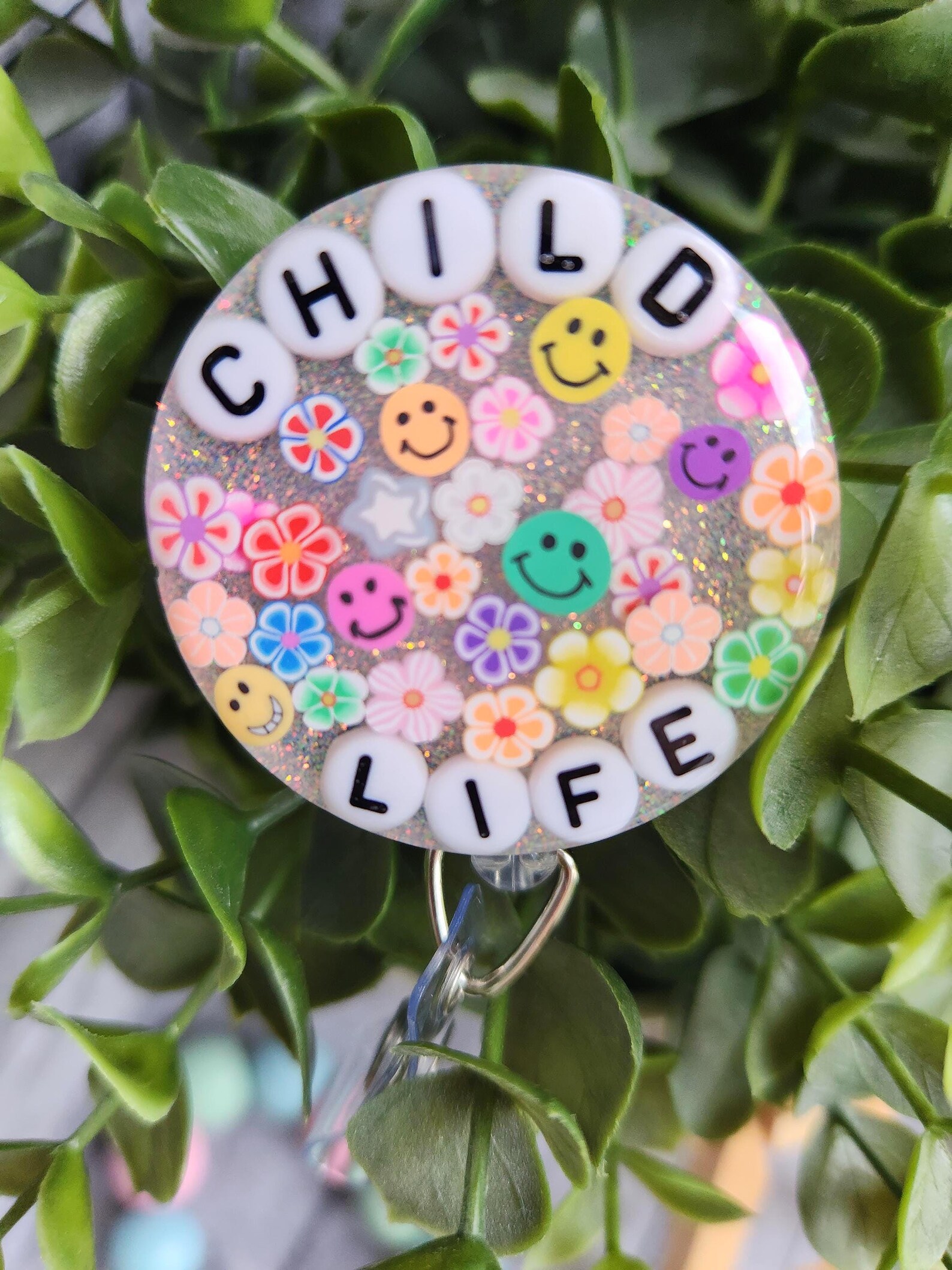 Child Life Specialist Badge Reel, CLS Badge Holder, Pediatrics ID ...