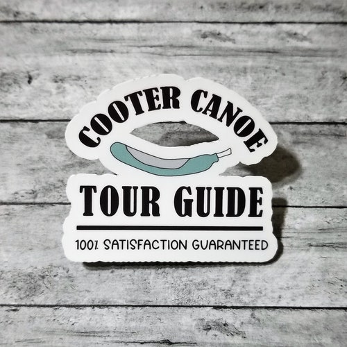 Purewick Sticker / Cooter Canoe Tour Guide / Nursing Humor / - Etsy