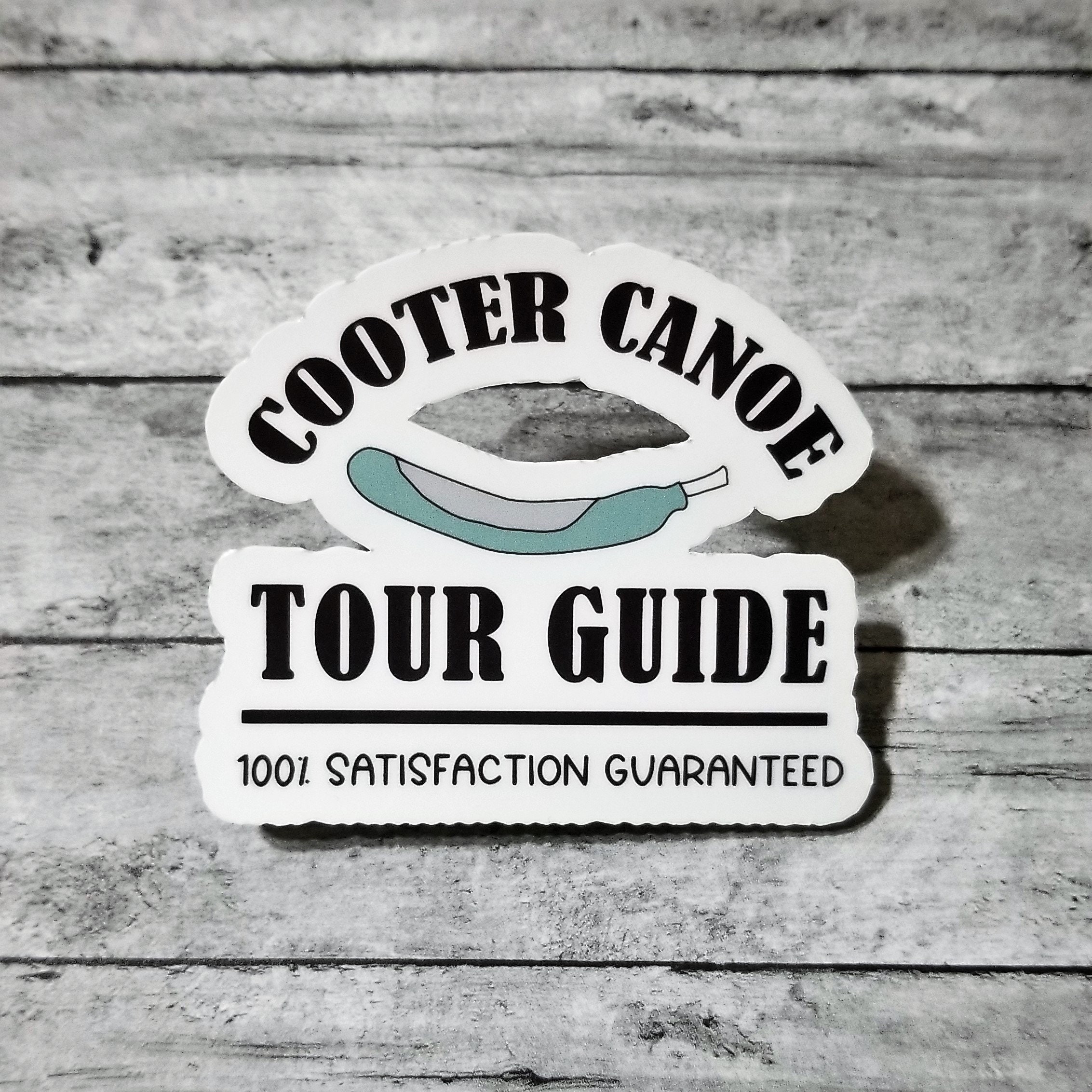 Purewick Sticker / Cooter Canoe Tour Guide / Nursing Humor / - Etsy