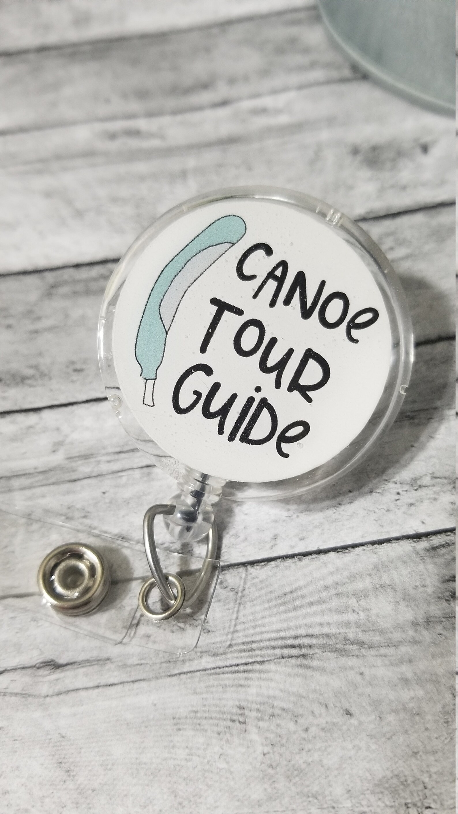 Cooter Canoe Badge Reel / Purewick / Funny Badge Reel/ Nurse - Etsy