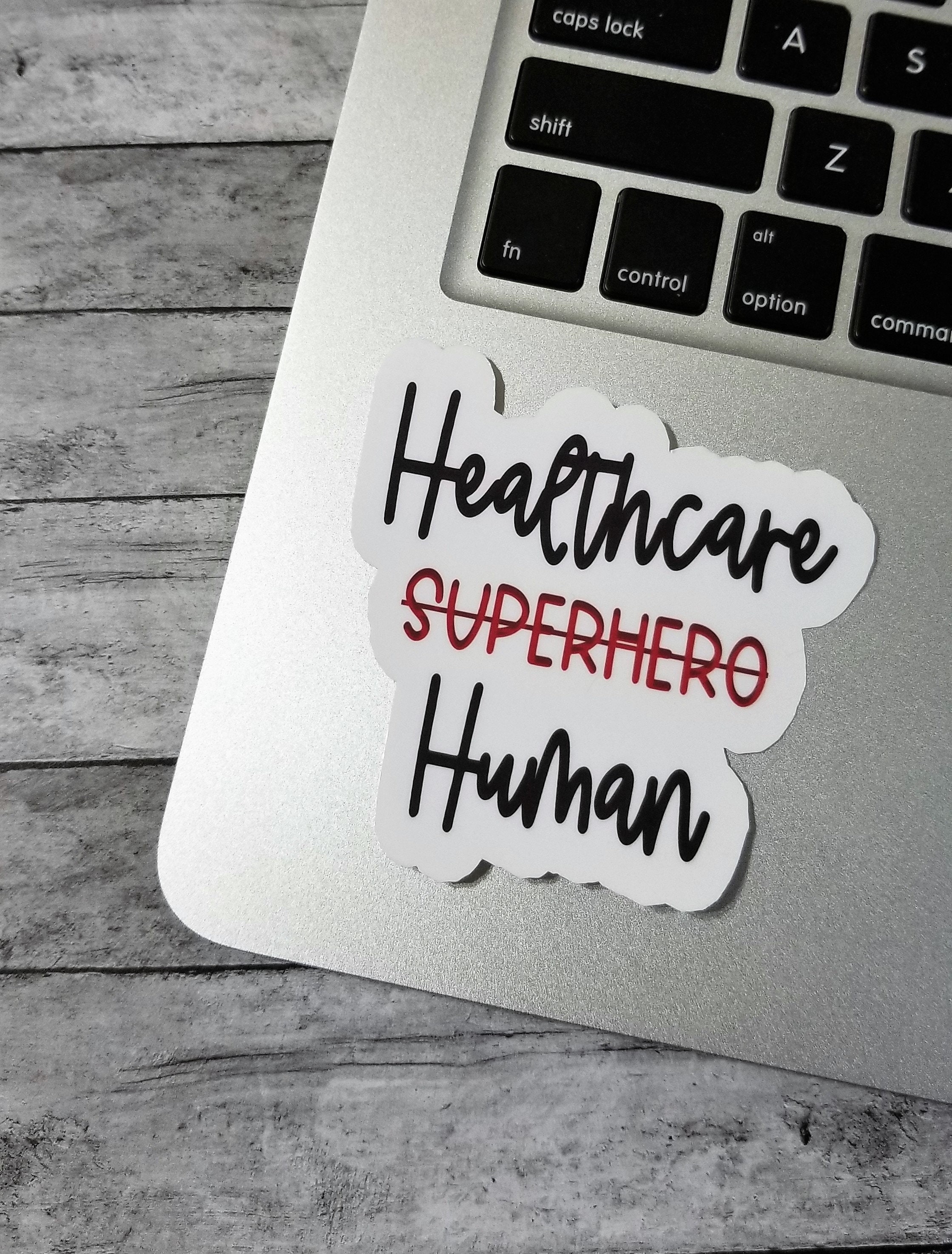 Healthcare hero sticker / Healthcare humans / Nurse stickers / | Etsy
