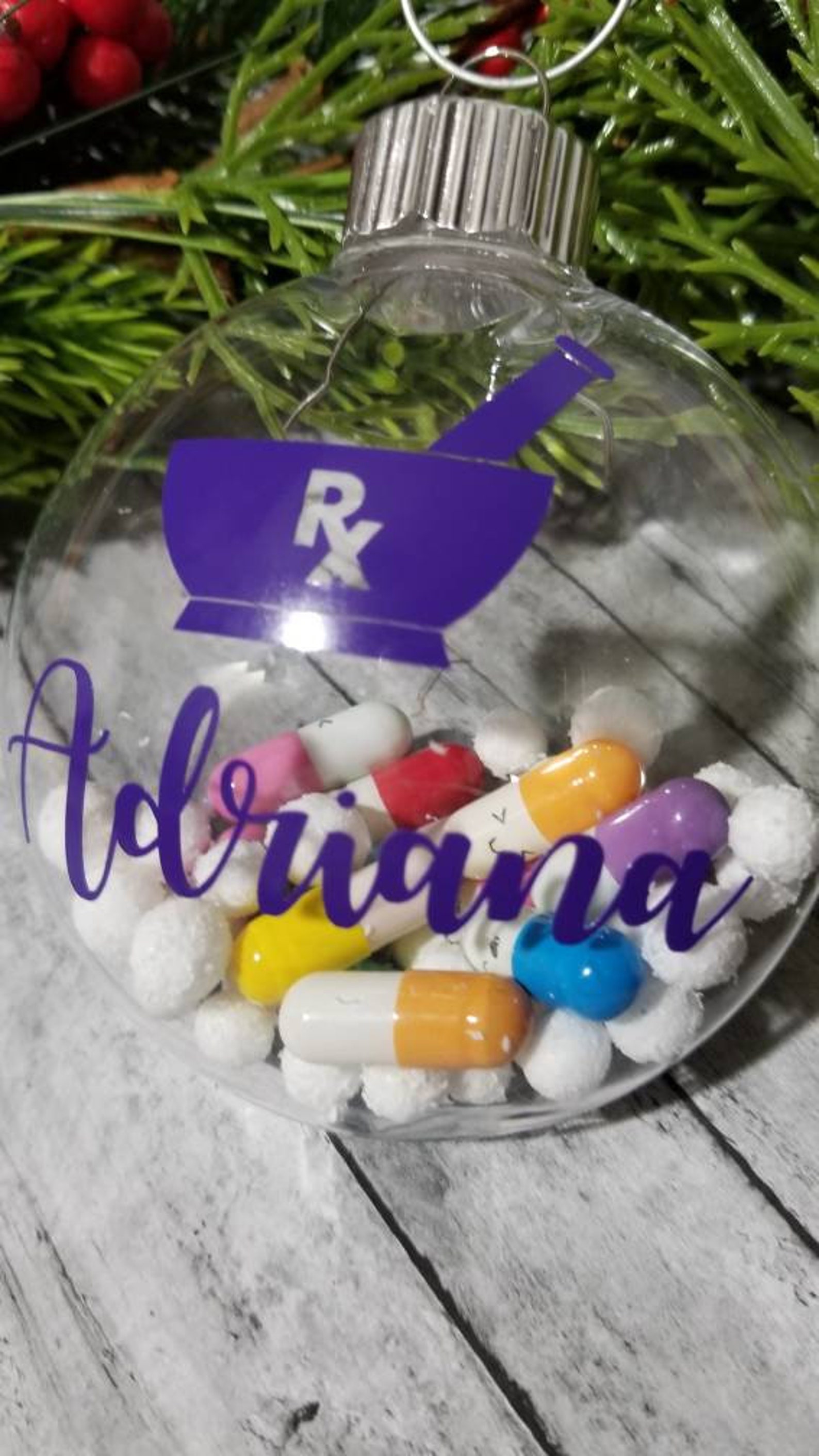 Pharmacy Ornament Pharmacy Tech Ornament Nurse Ornament - Etsy