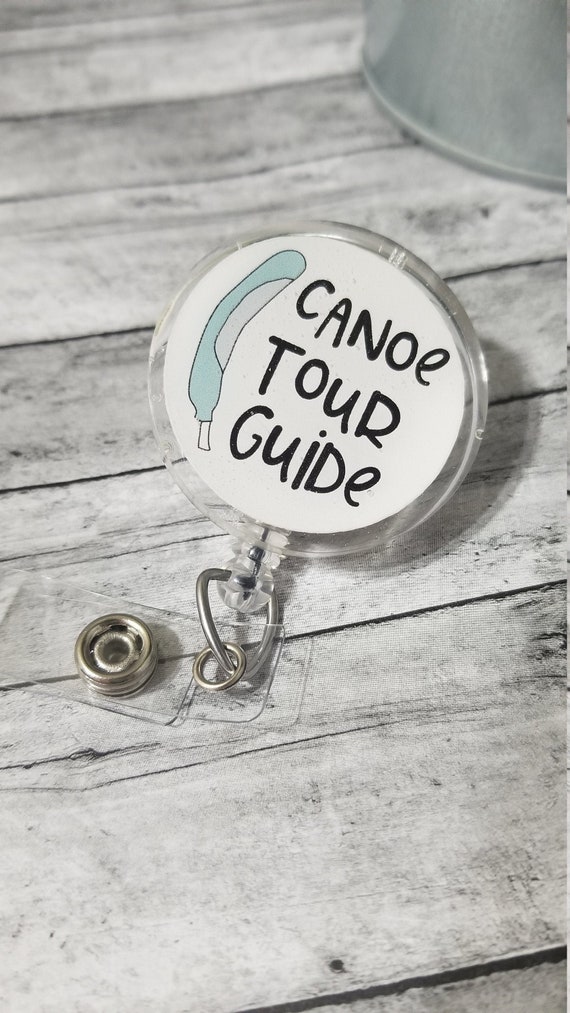 Cooter Canoe Badge Reel / Purewick / Funny Badge Reel/ Nurse - Etsy