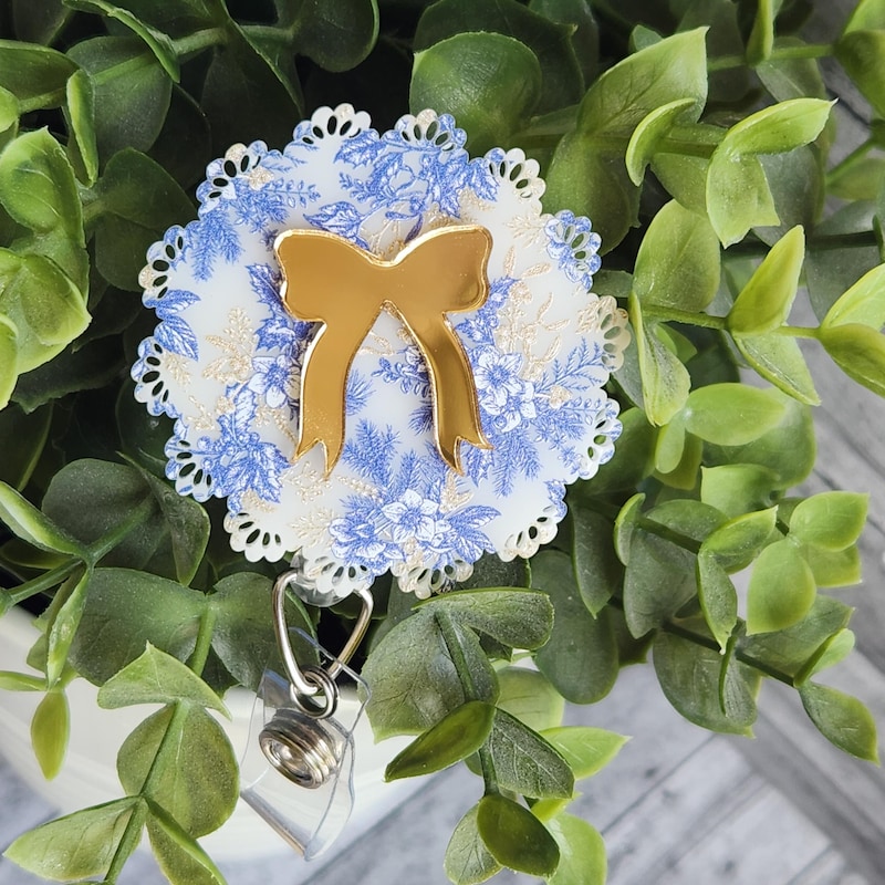 Blue Badge Reel Aesthetic - Etsy