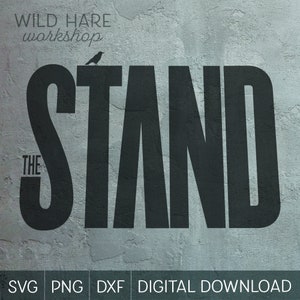The Stand SVG, Cutting Digital File - Etsy