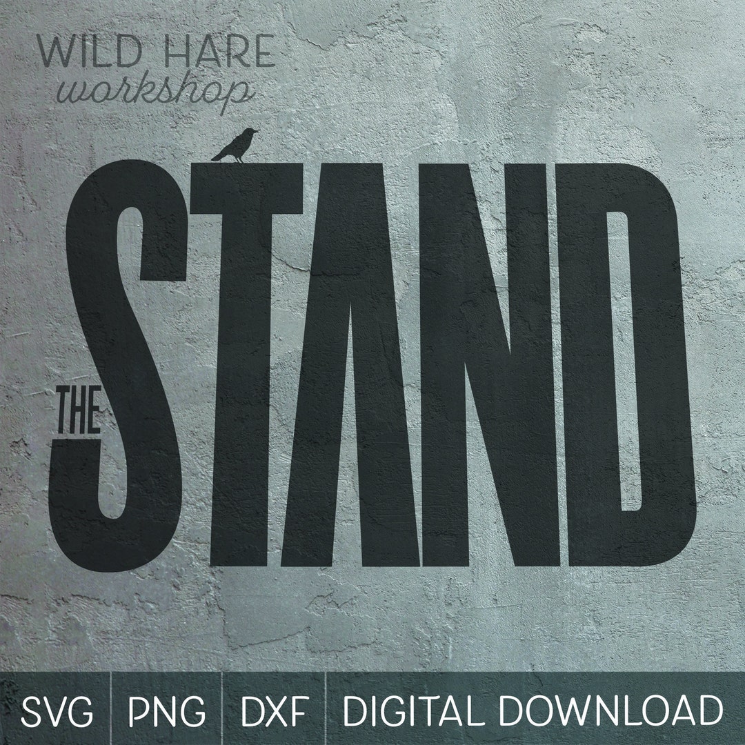 The Stand SVG, Cutting Digital File - Etsy