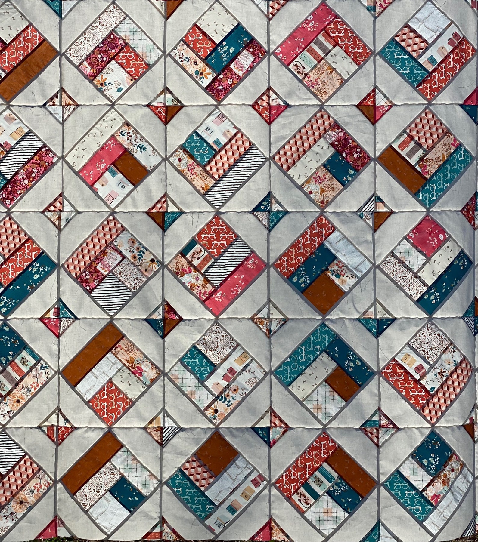 PDF Dueling Diamonds Quilt Pattern Modern - Etsy