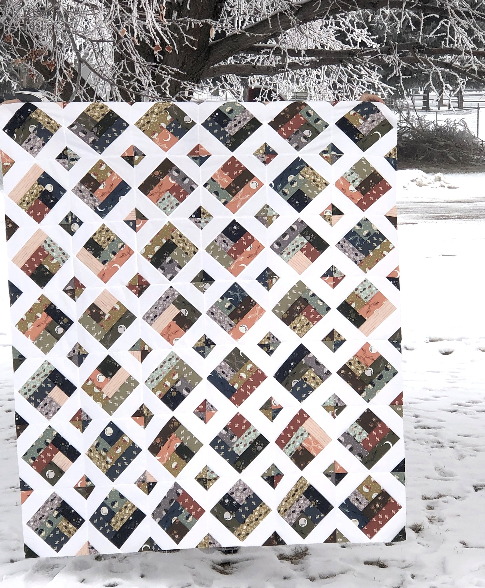 PDF Dueling Diamonds Quilt Pattern Modern - Etsy