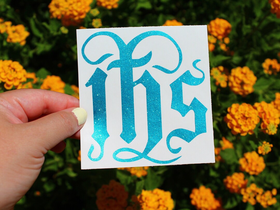 IHS Decal, Bumper Sticker for Catholic, Christian, Baptism Gift ...