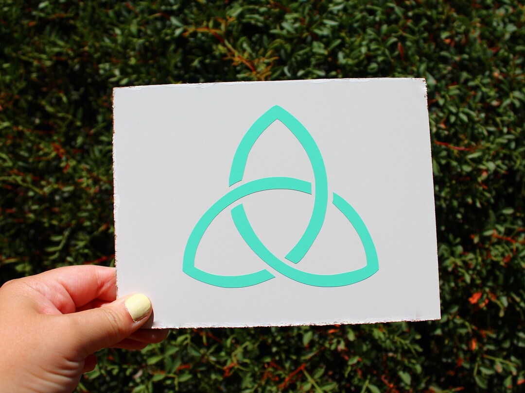 Trinity Decal, Bumper Sticker for Catholic, Christian, Baptism Gift ...