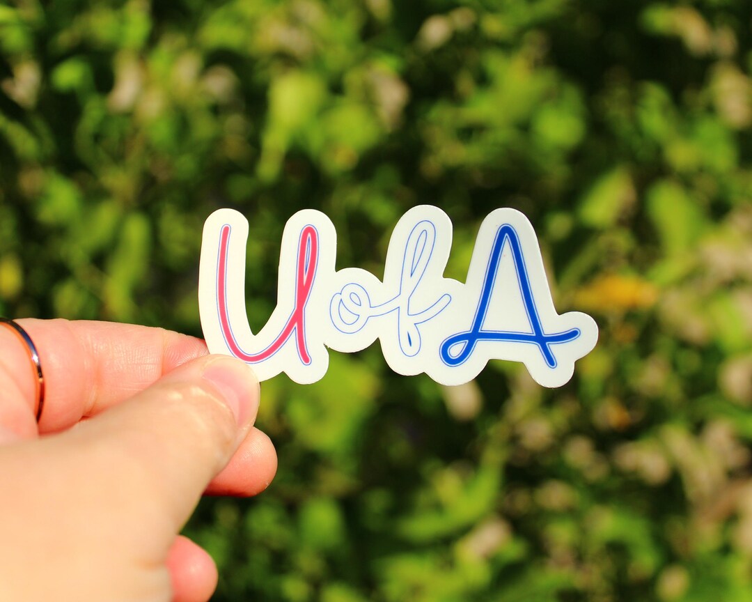 U of A Sticker for University of Arizona, U of A, College Sorority ...
