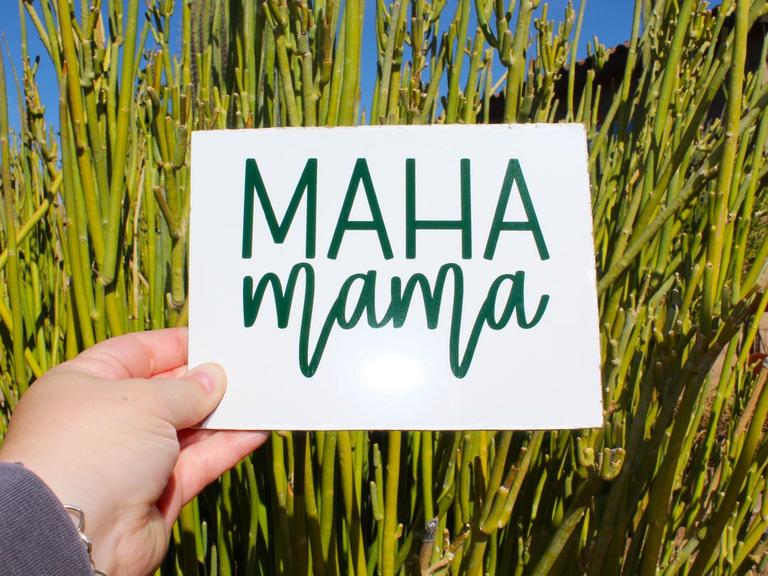 MAHA Mama Decal for Make America Healthy Again, Trump, RFK ...