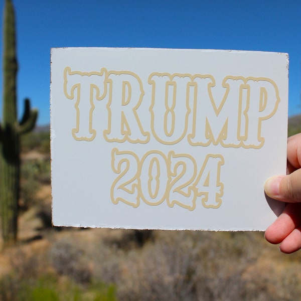Trump Cowboy Sticker - Etsy