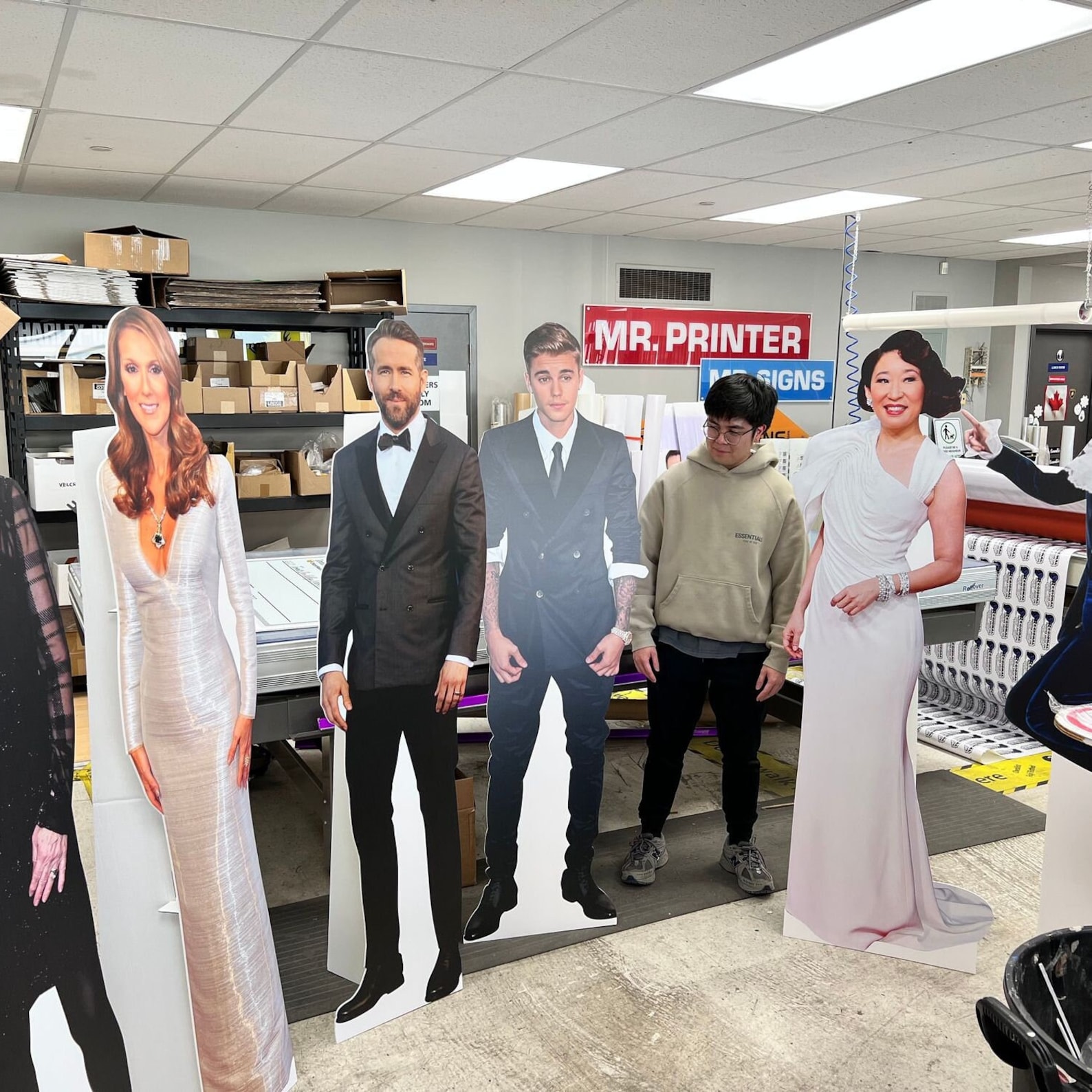 Custom Life Size Coroplast Cutout With Easel - Etsy Canada