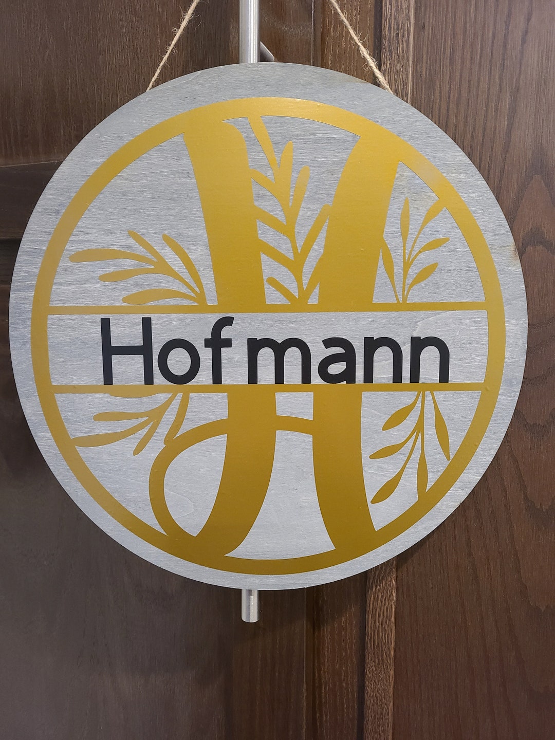 Custom Round Sign - Etsy