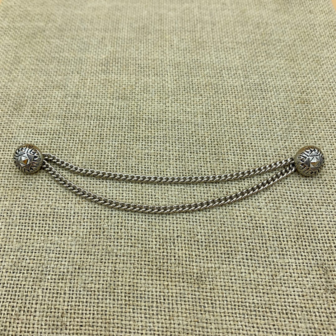 Chain Button With Traditional Button for Vest Traditional Costume ...