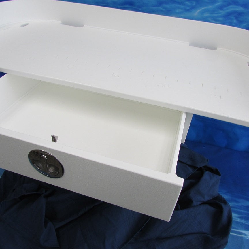Marine Fishing Boat Bait/filet Table 30" With Drawer - Etsy