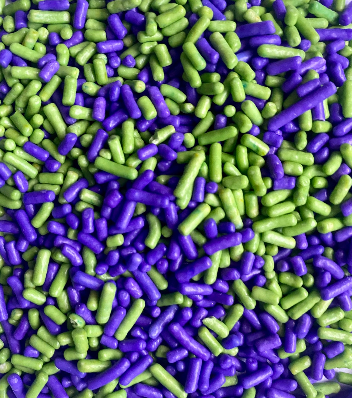 Sprinkles Purple and Green Edible Decorations Cake - Etsy