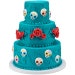 Edible Day of the Dead Sugar Layons Cupcake Topper Cake - Etsy