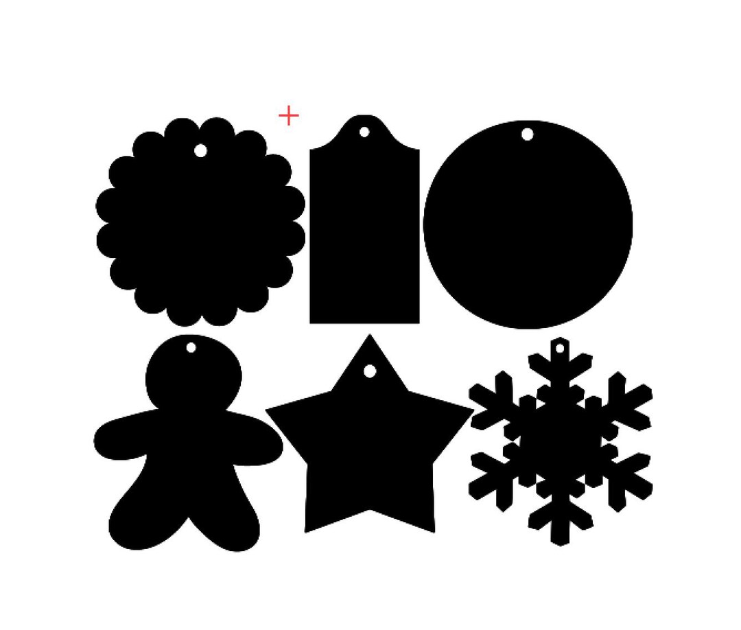 Ornament Blanks SVG** Digital File - Etsy