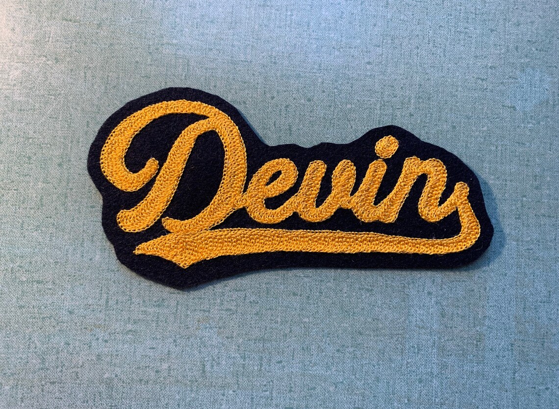 Custom Name or Word Patch - Etsy