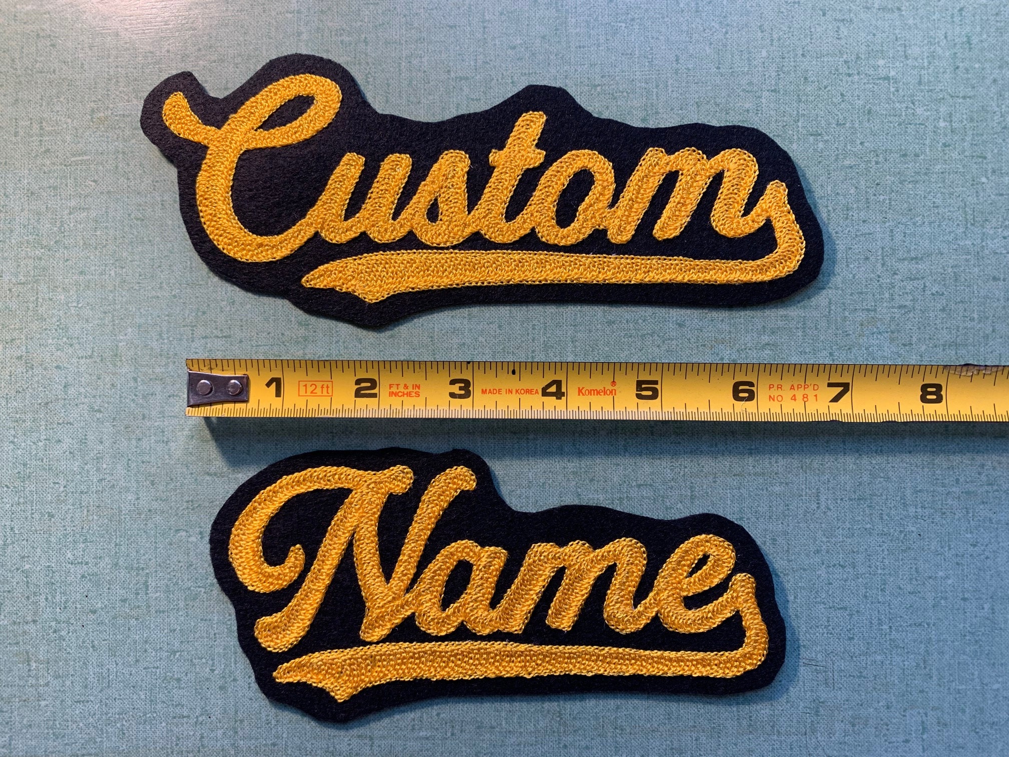 Custom Name or Word Patch - Etsy