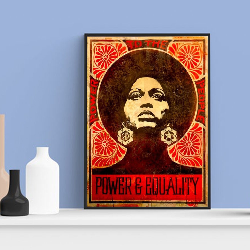 Angela Davis Poster 1971 Poster