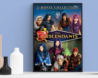 Descendants Wall Art - Etsy
