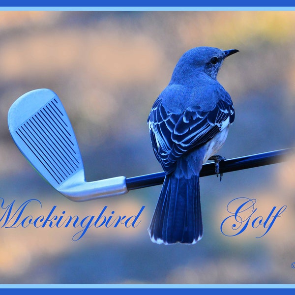 Golf Club Bird - Etsy