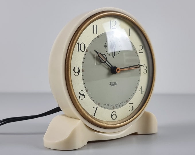 Space Age Design - Vintage SMITHS Sectric Beige Plastic Electric Table ...