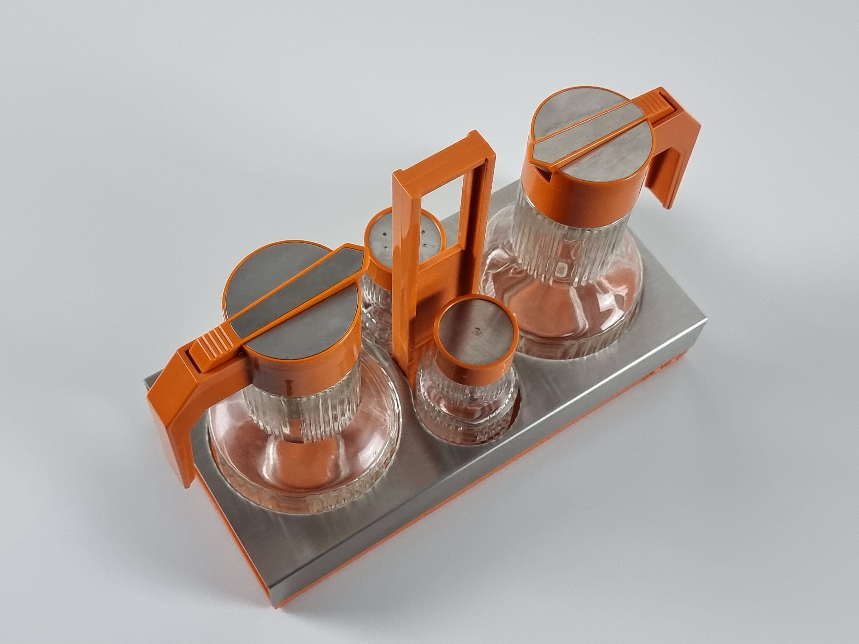 New In Box - Space Age Design - Vintage VALIRA Modelo Convoy Cruet Set ...