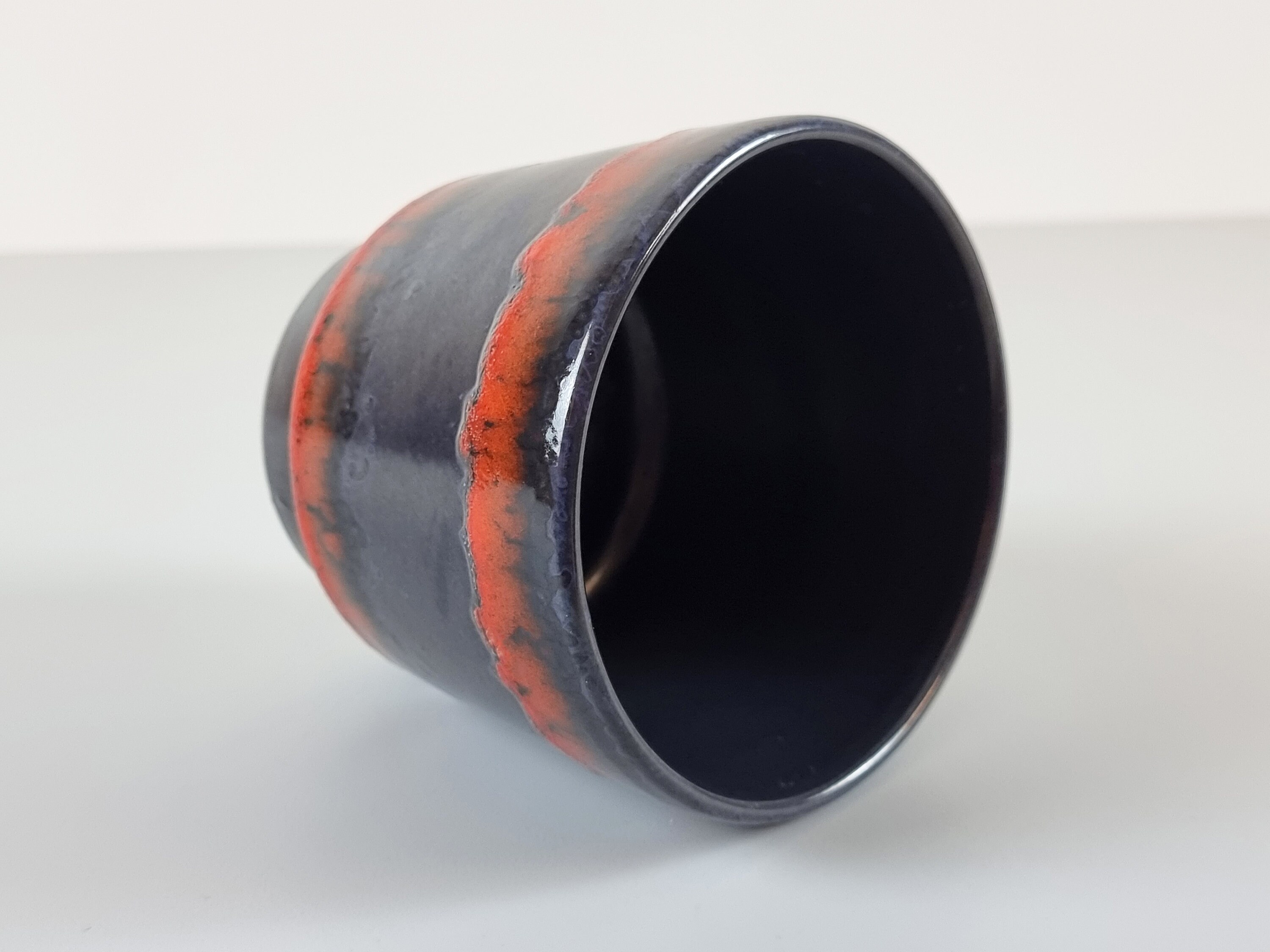 Space Age Design - Vintage Lava Ceramic Planter Pot - Vintage Home ...