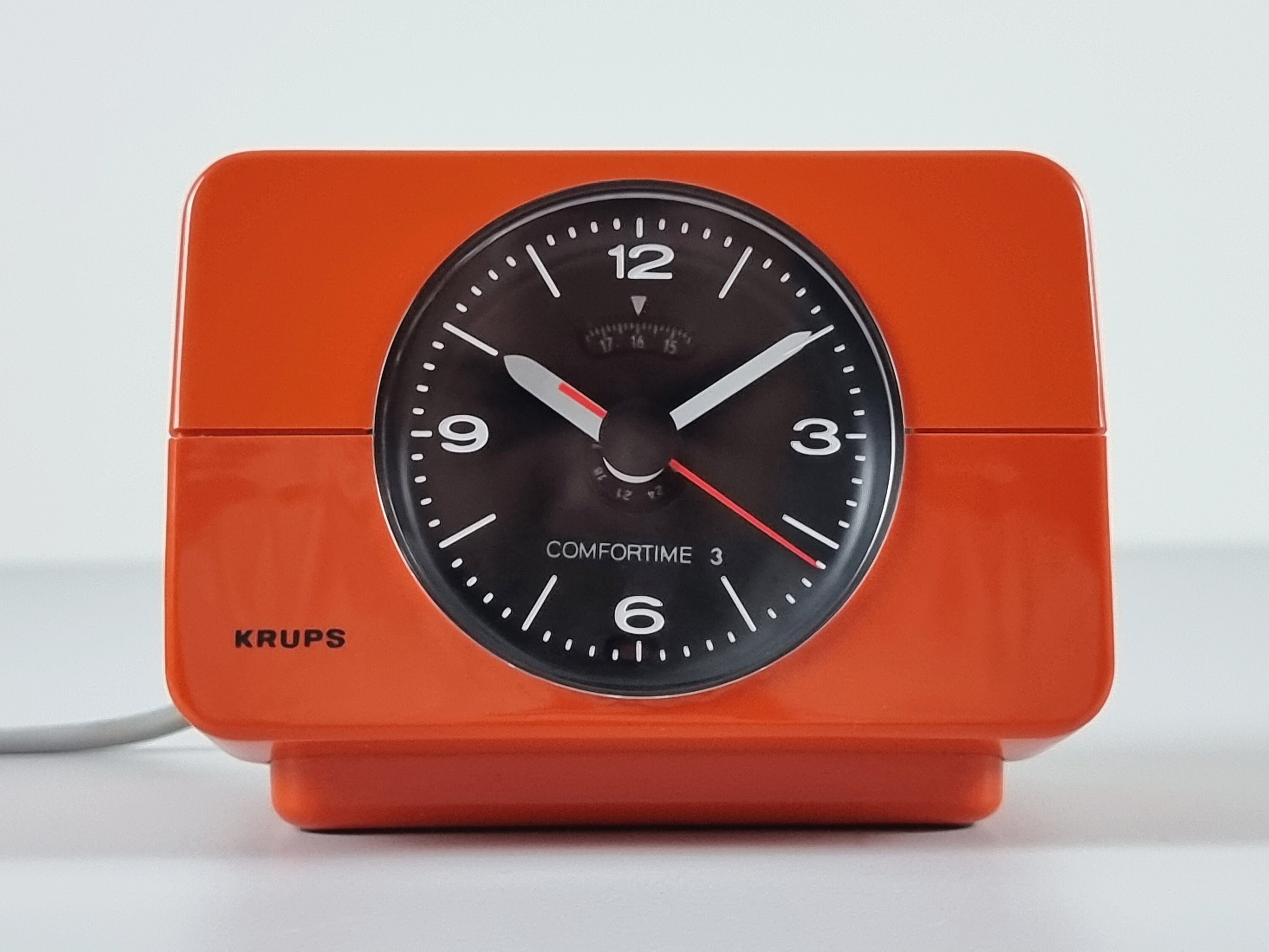 Space Age Design - Vintage KRUPS Comfortime 3 Orange Plastic Electric ...