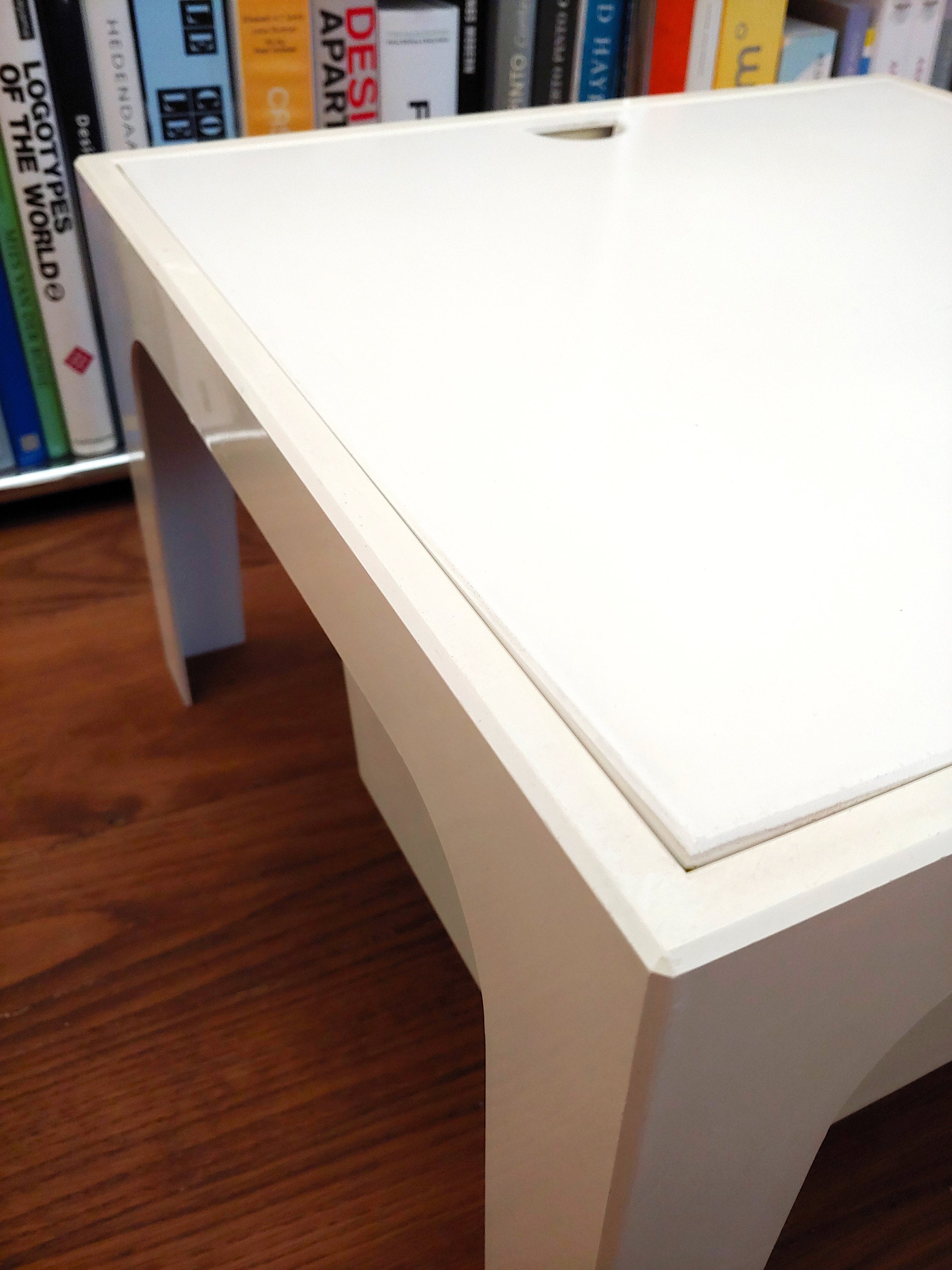 Space Age Design - Flair Holland Vintage Side Table - Storage Container ...