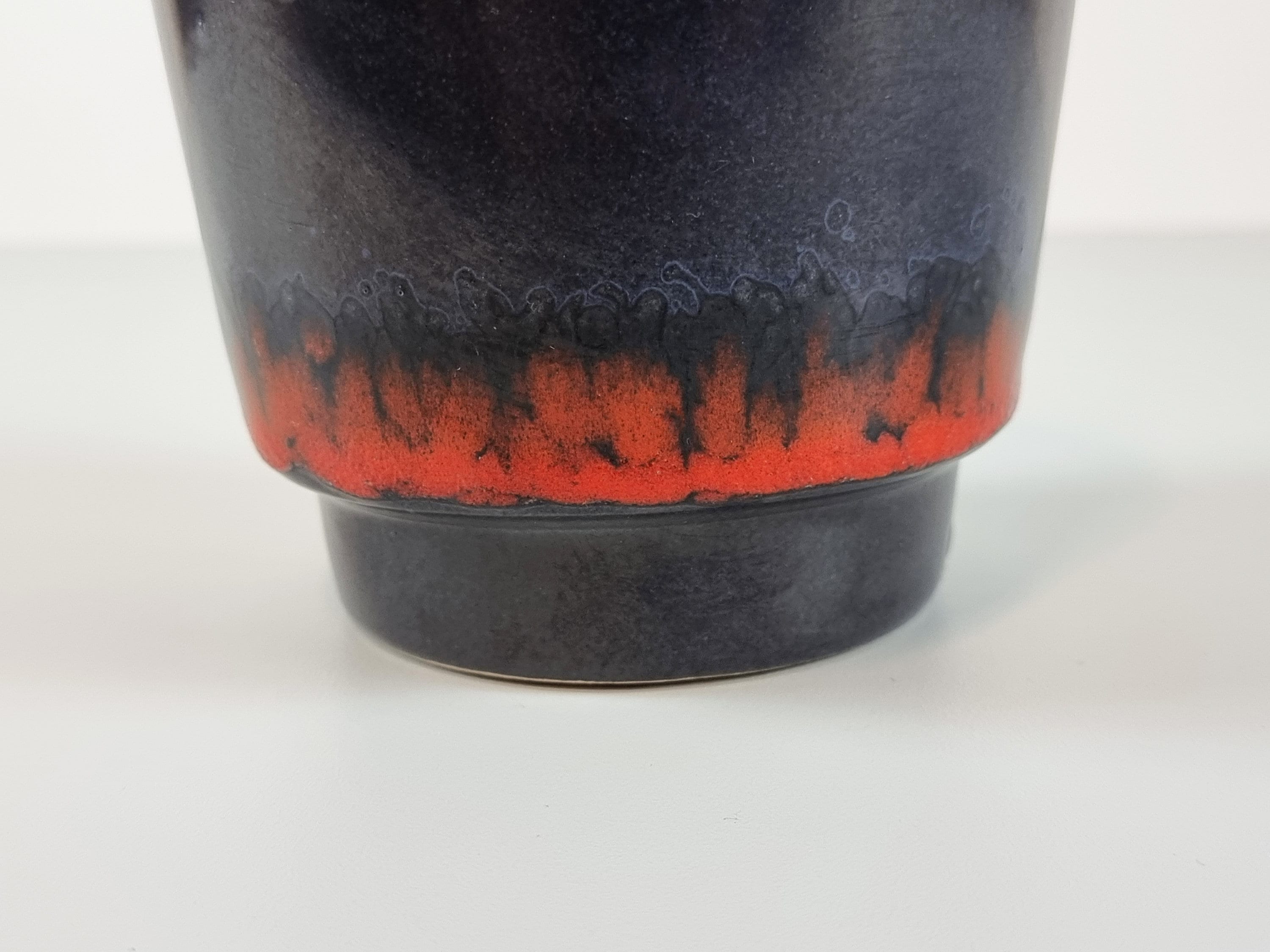 Space Age Design - Vintage Lava Ceramic Planter Pot - Vintage Home ...