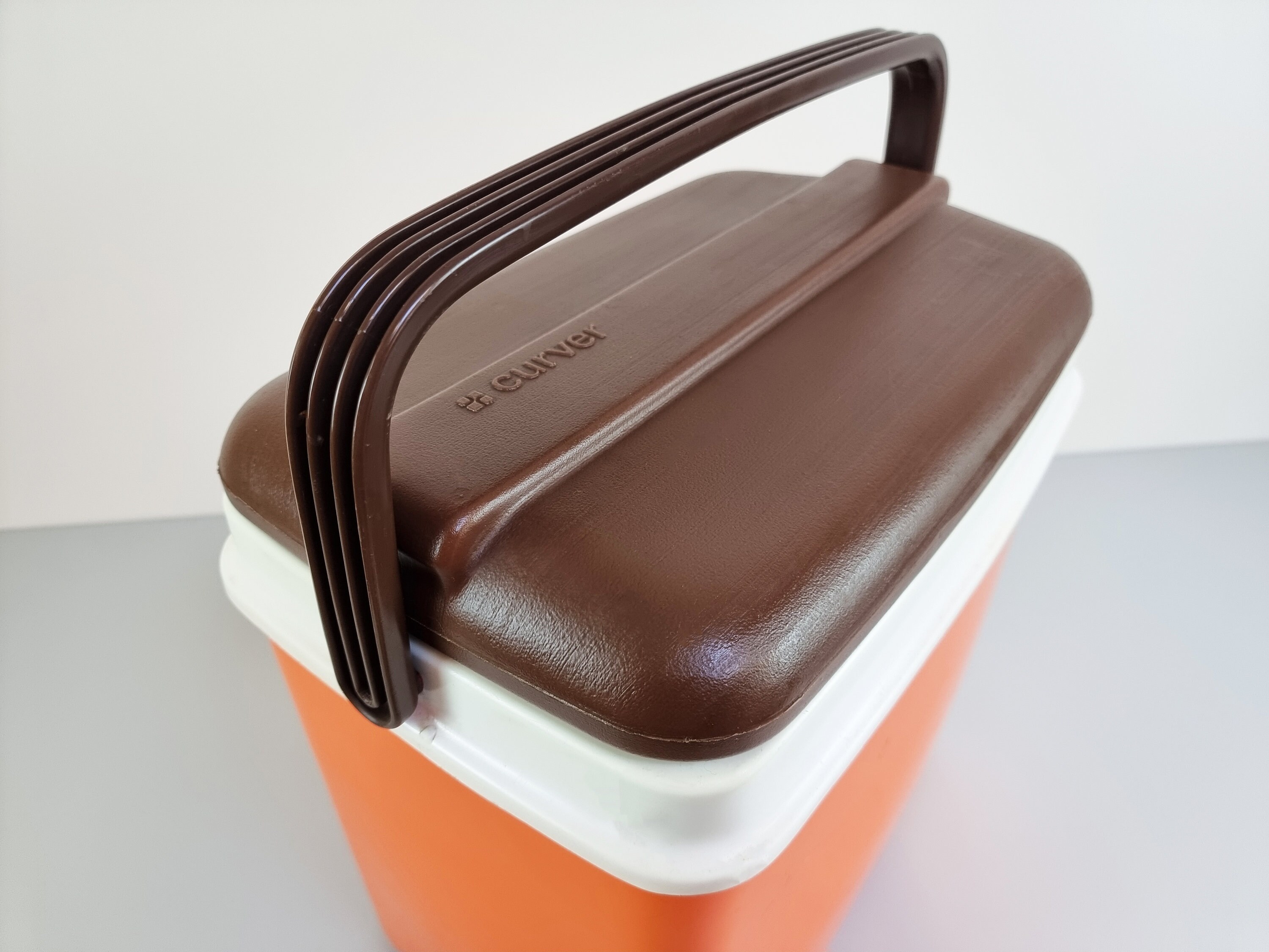 Space Age Design - Vintage CURVER Plastic Storage Container, Cool Box ...