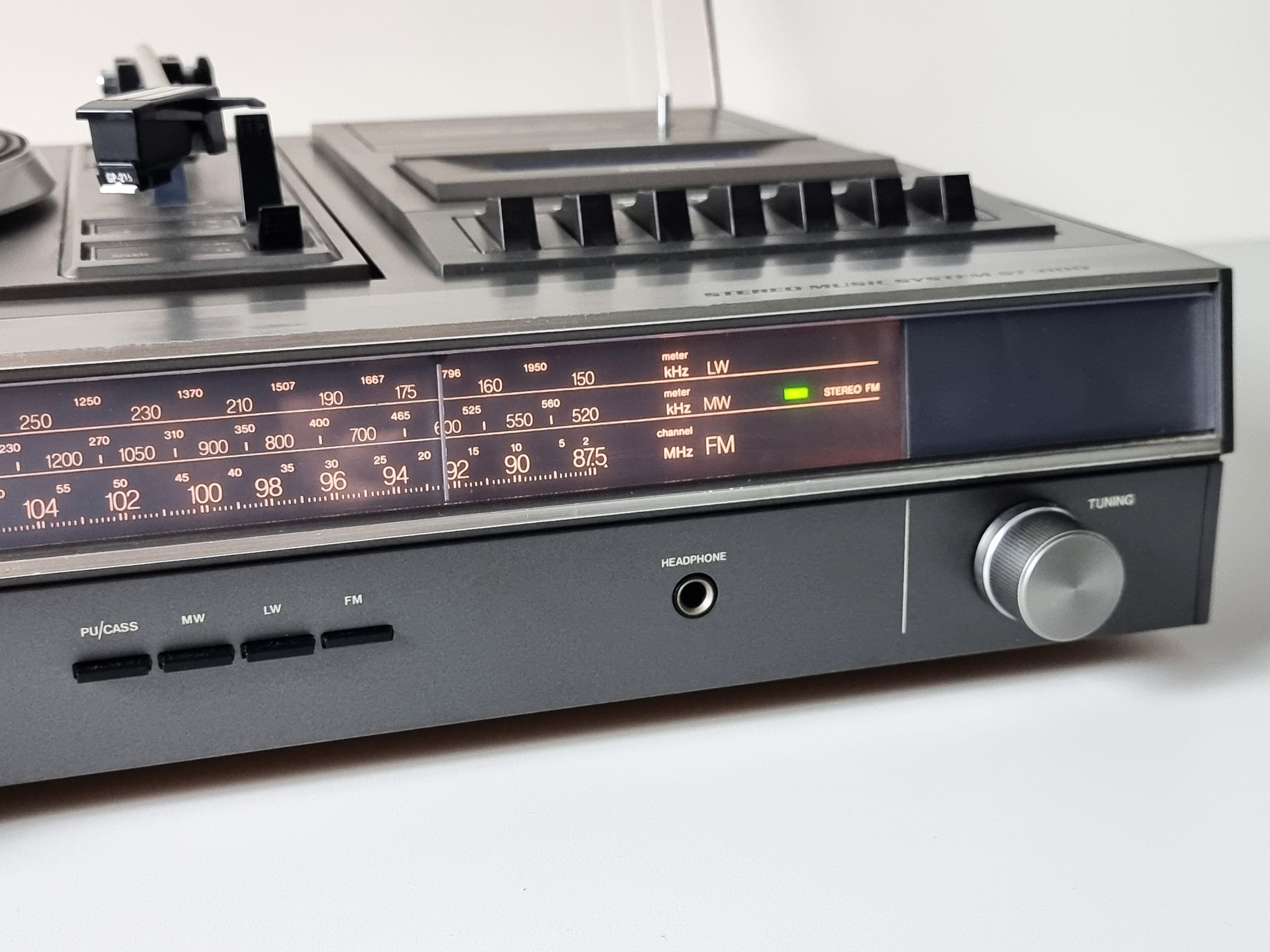 Vintage ARISTONA Stereo Music System ST3100 - Record Player, Cassette ...