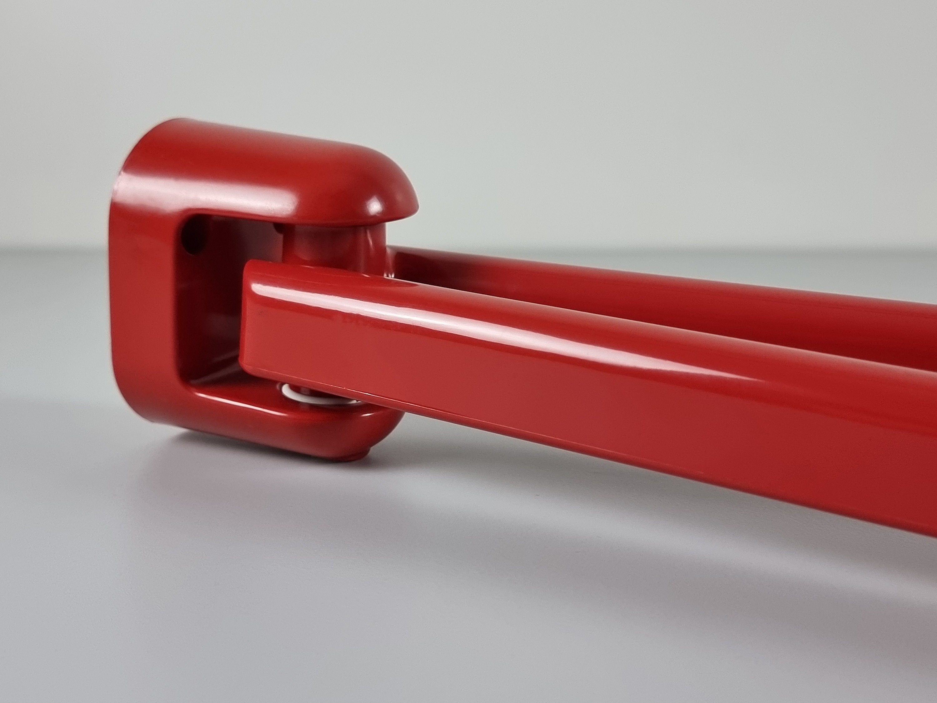 Space Age Design - Vintage ALLIBERT Alcade Red Plastic Towel Rail ...