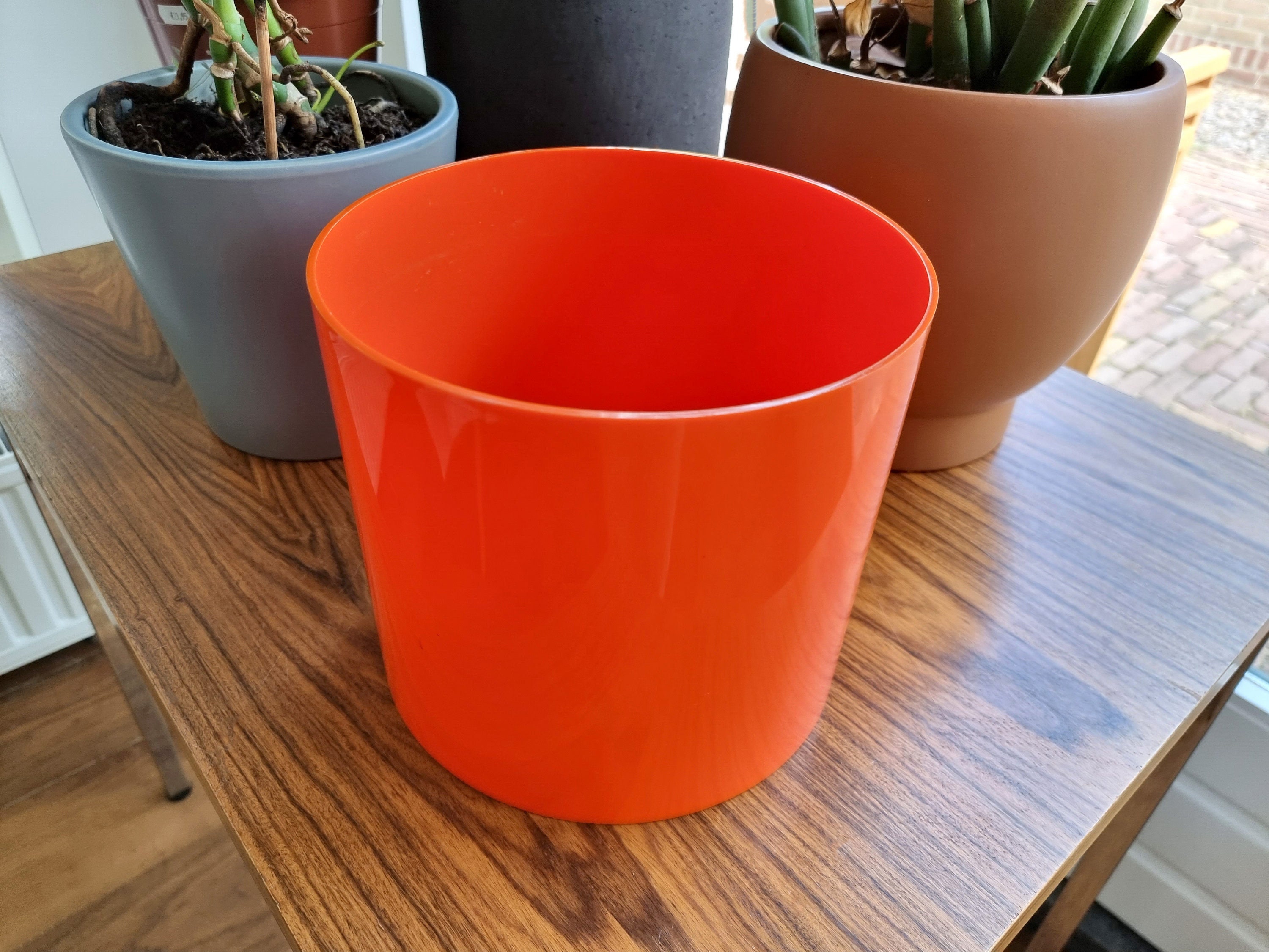 Space Age Design - Vintage ELHO Plastic Pot, Planter - Vintage Home ...