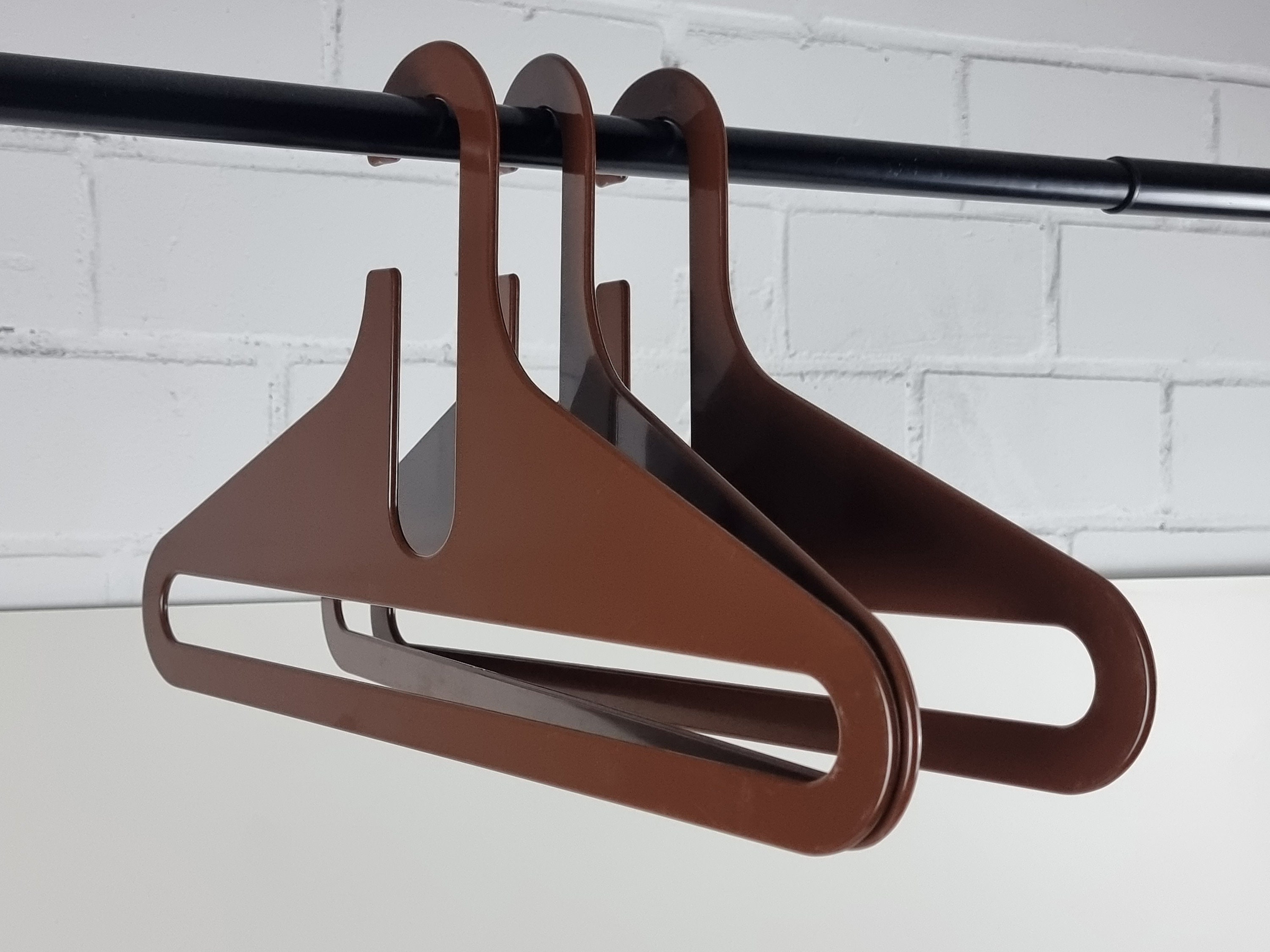 Space Age Design - Vintage Set Of 3 LAMBERT Brown Plastic Wardrobe ...