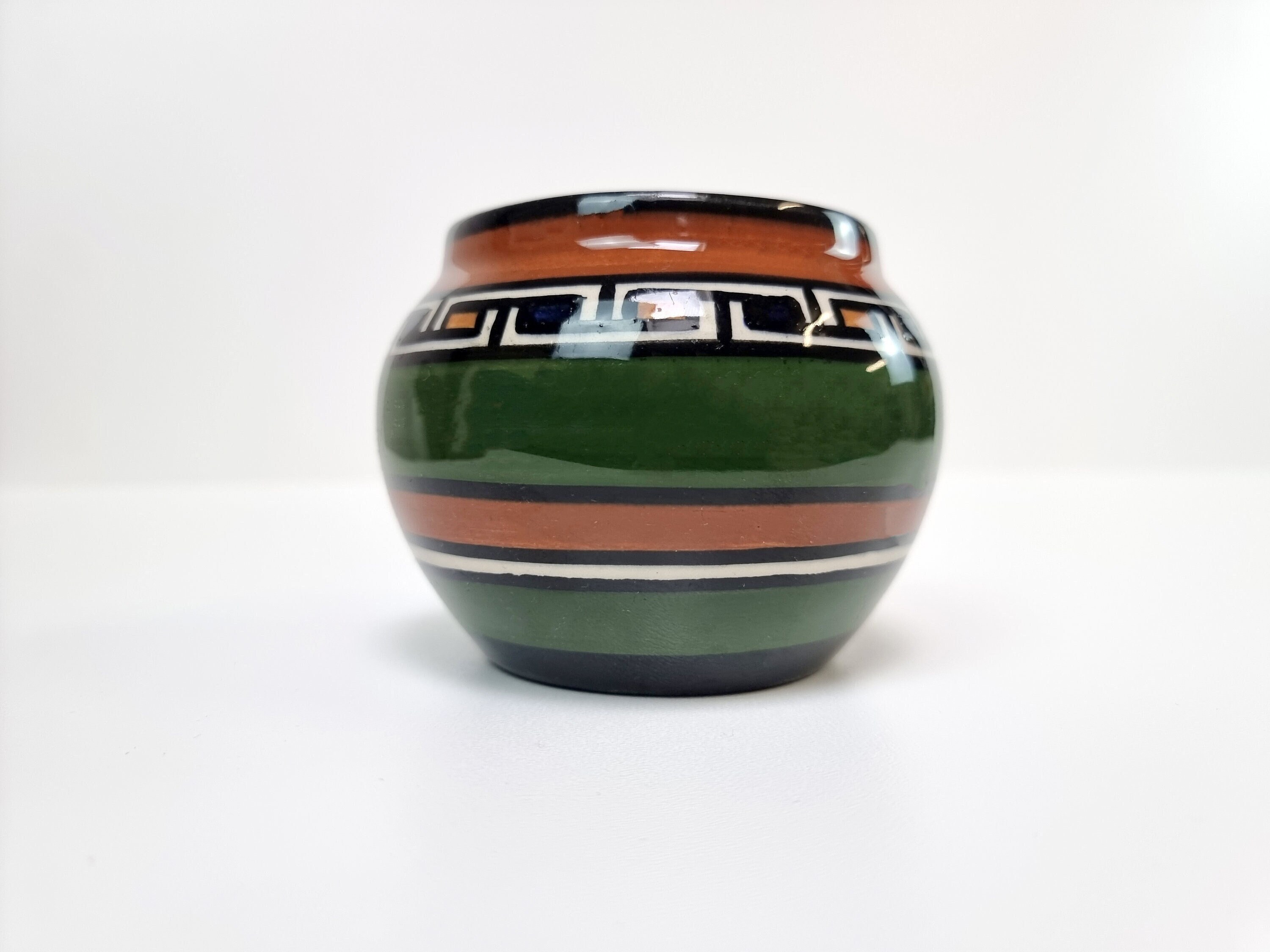 Mid Century Modern - Modernist Vintage Ceramic Decorative Vase - MCM ...