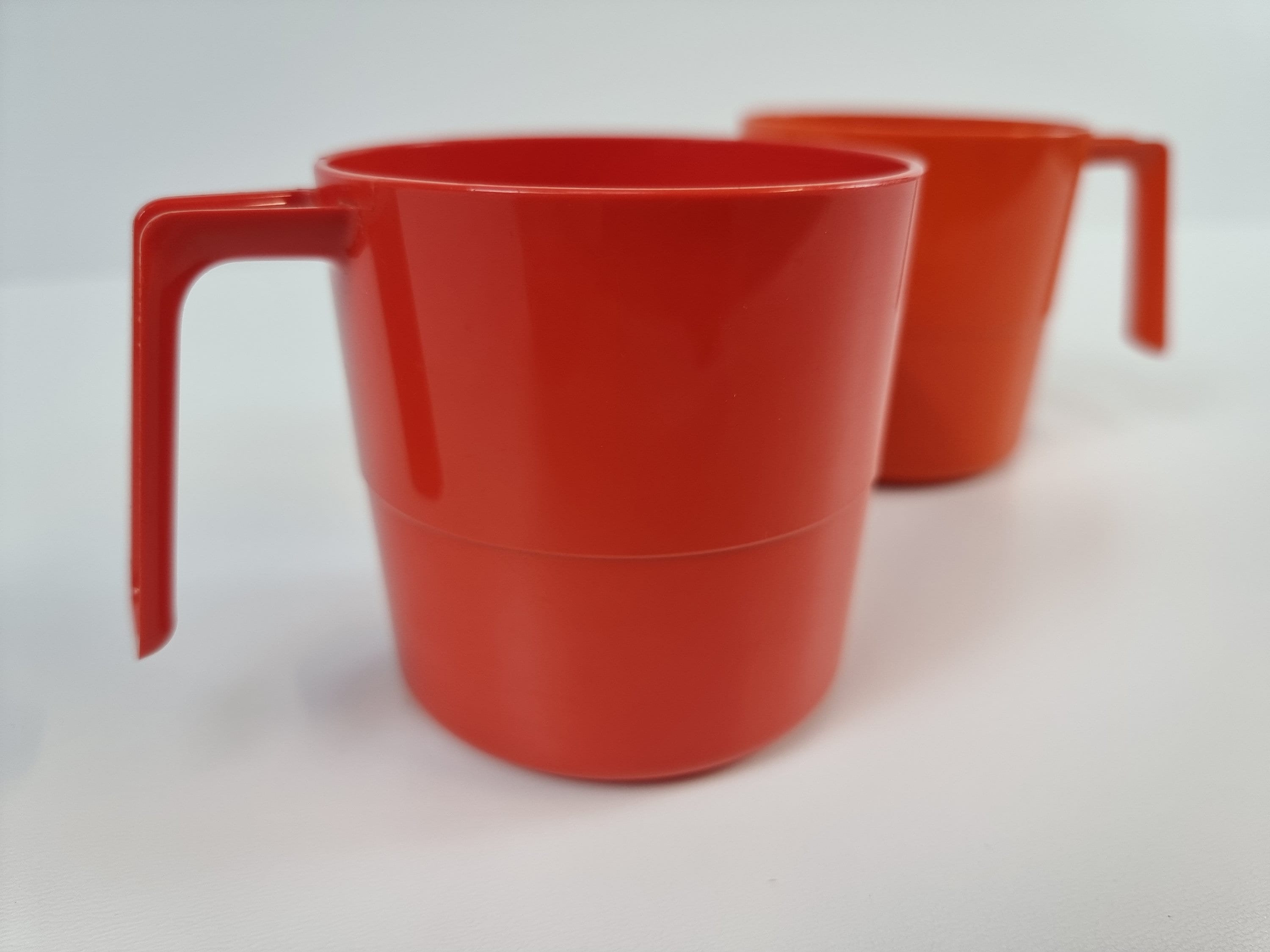 Set Of 2 Vintage MEPAL 300 Melamine Cups - Retro Chic Tableware ...