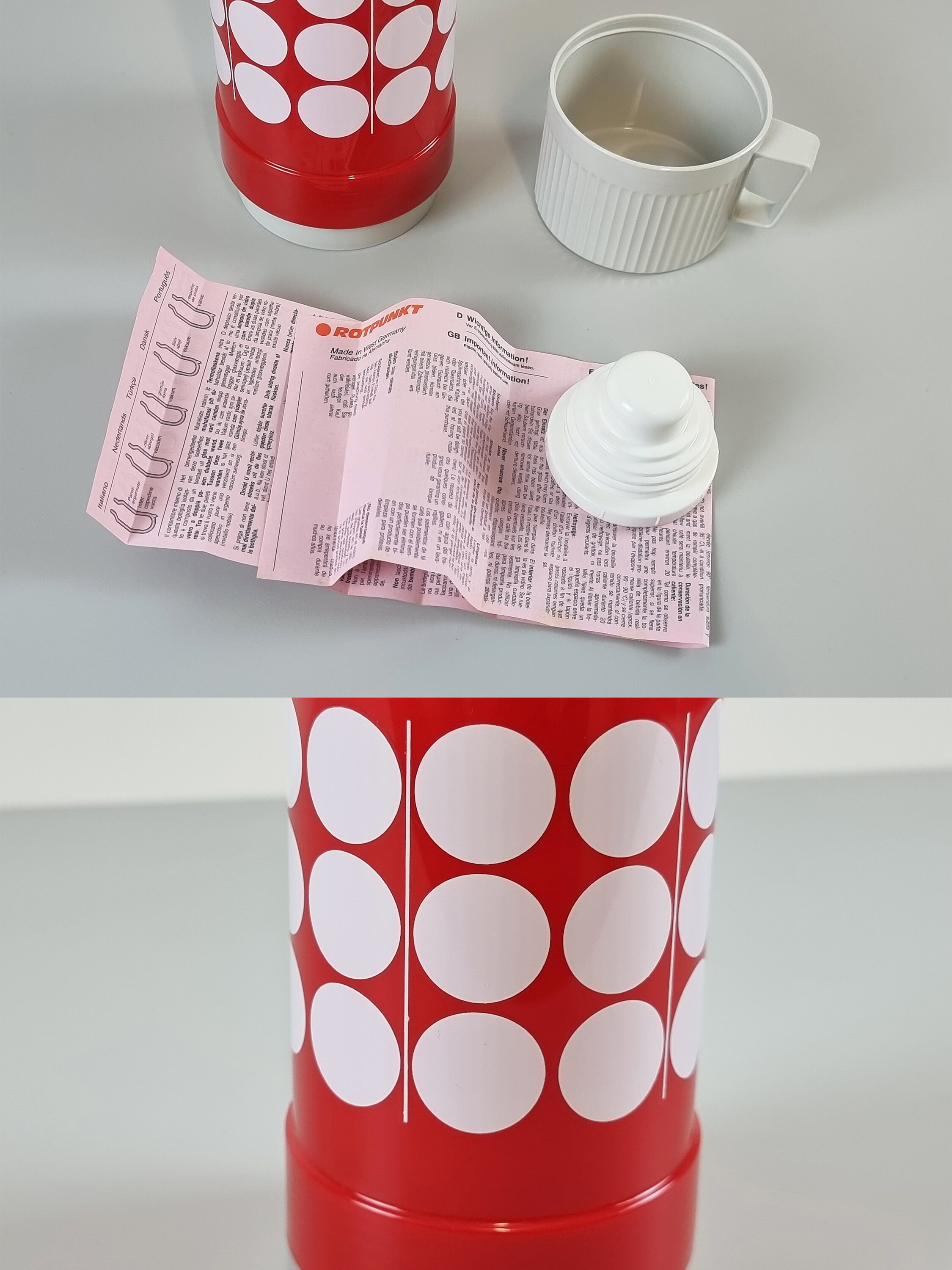 New Old Stock - Space Age Design - Vintage DR. ZIMMERMANN Rotpunkt ...