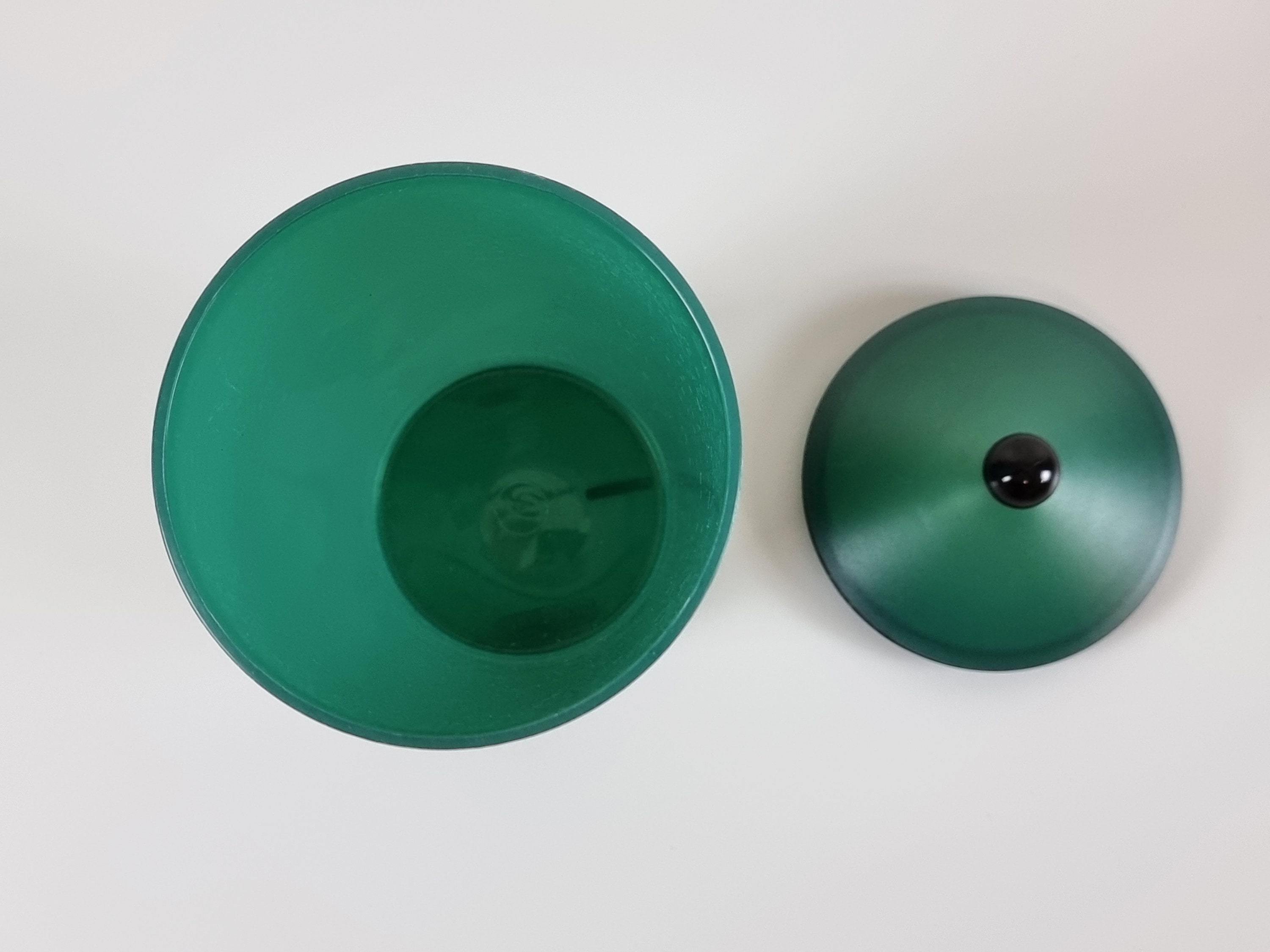 Postmodern Design - Vintage MEPAL ROSTI Forest-Green Plastic Container ...