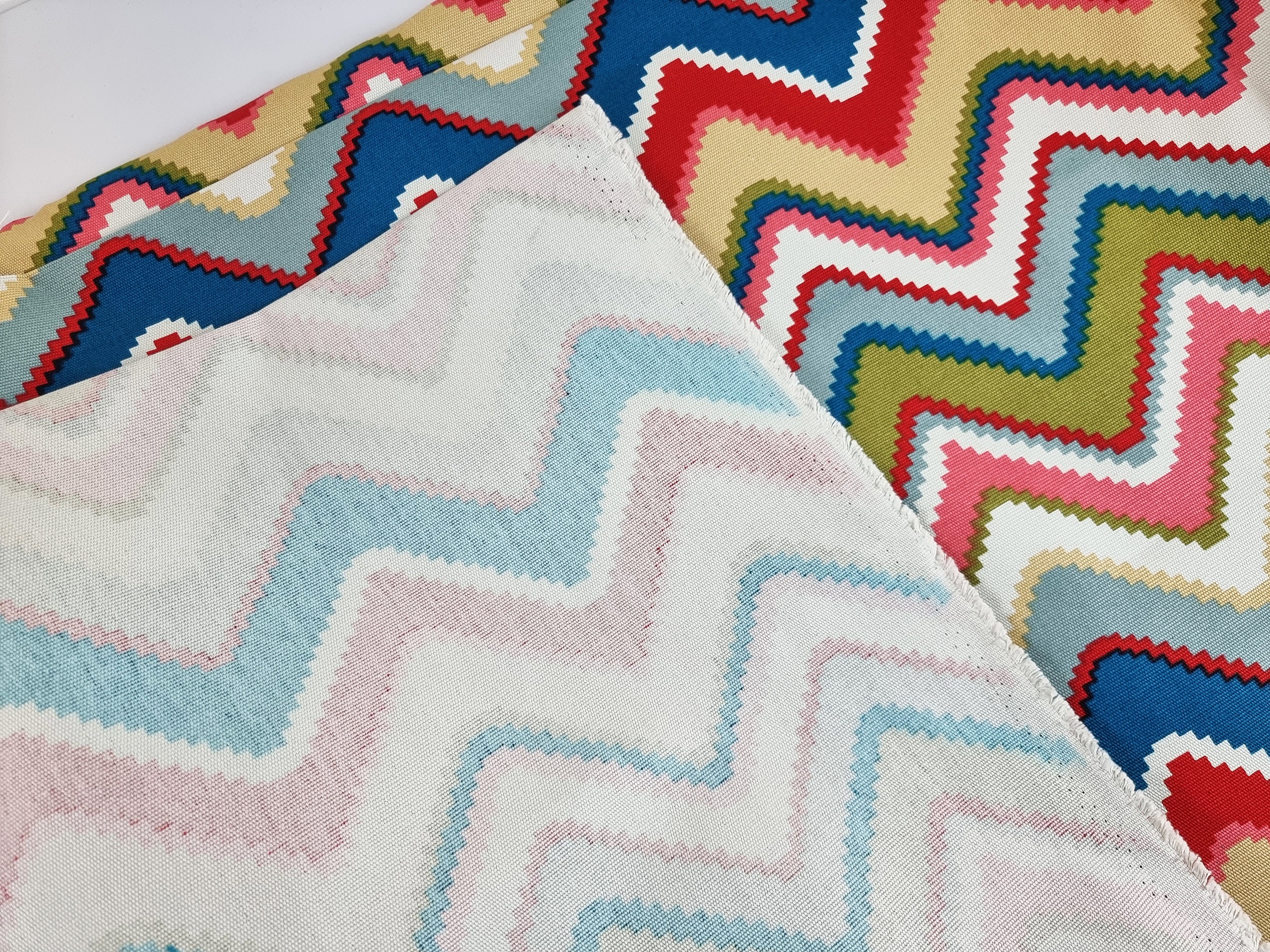 NOS - Space Age Design - Vintage 1980s Fabric - Funky Retro Fabric For ...