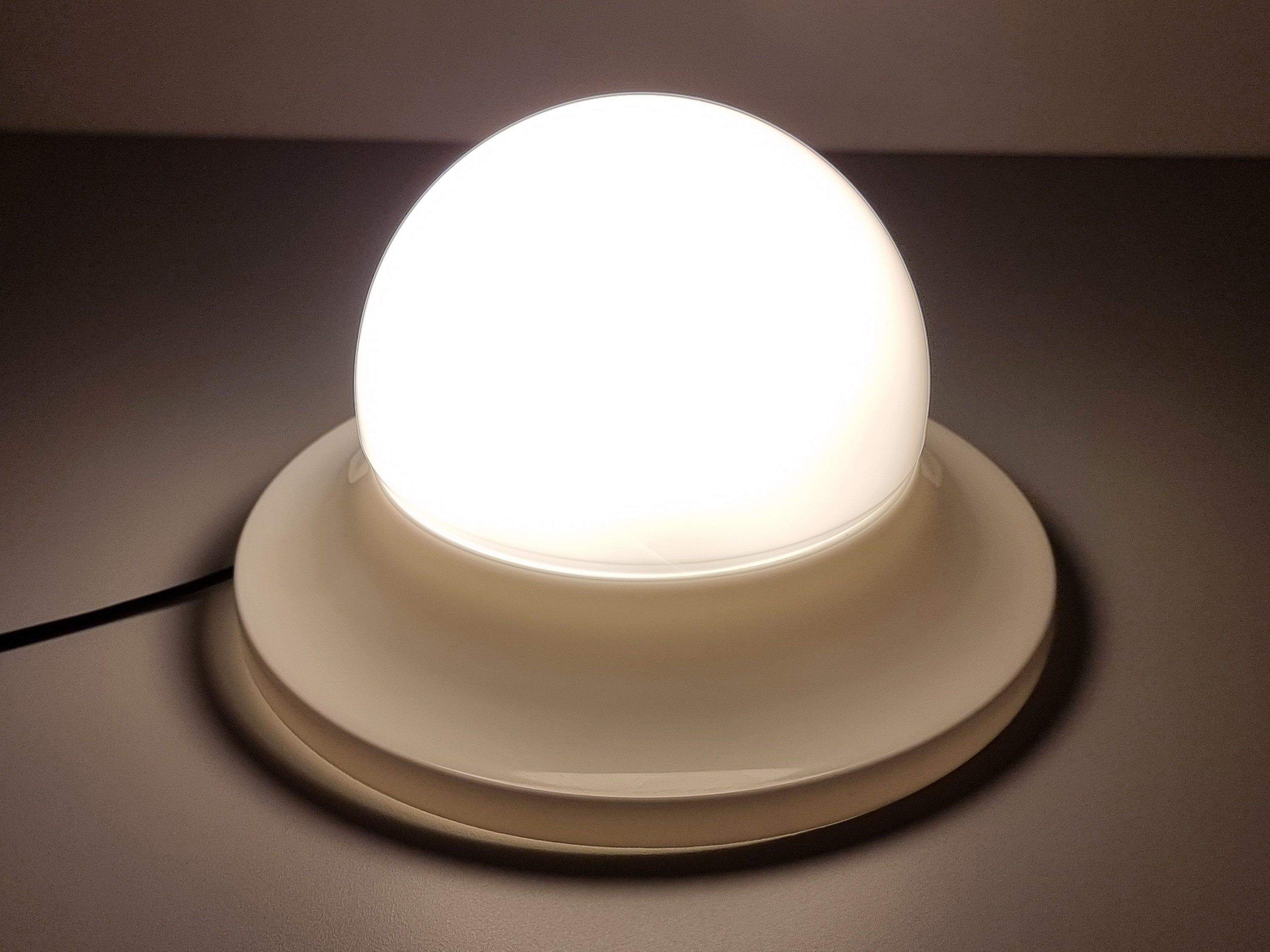 Space Age Design - Vintage 1970s Ceiling And Wall Light Fixture With ...