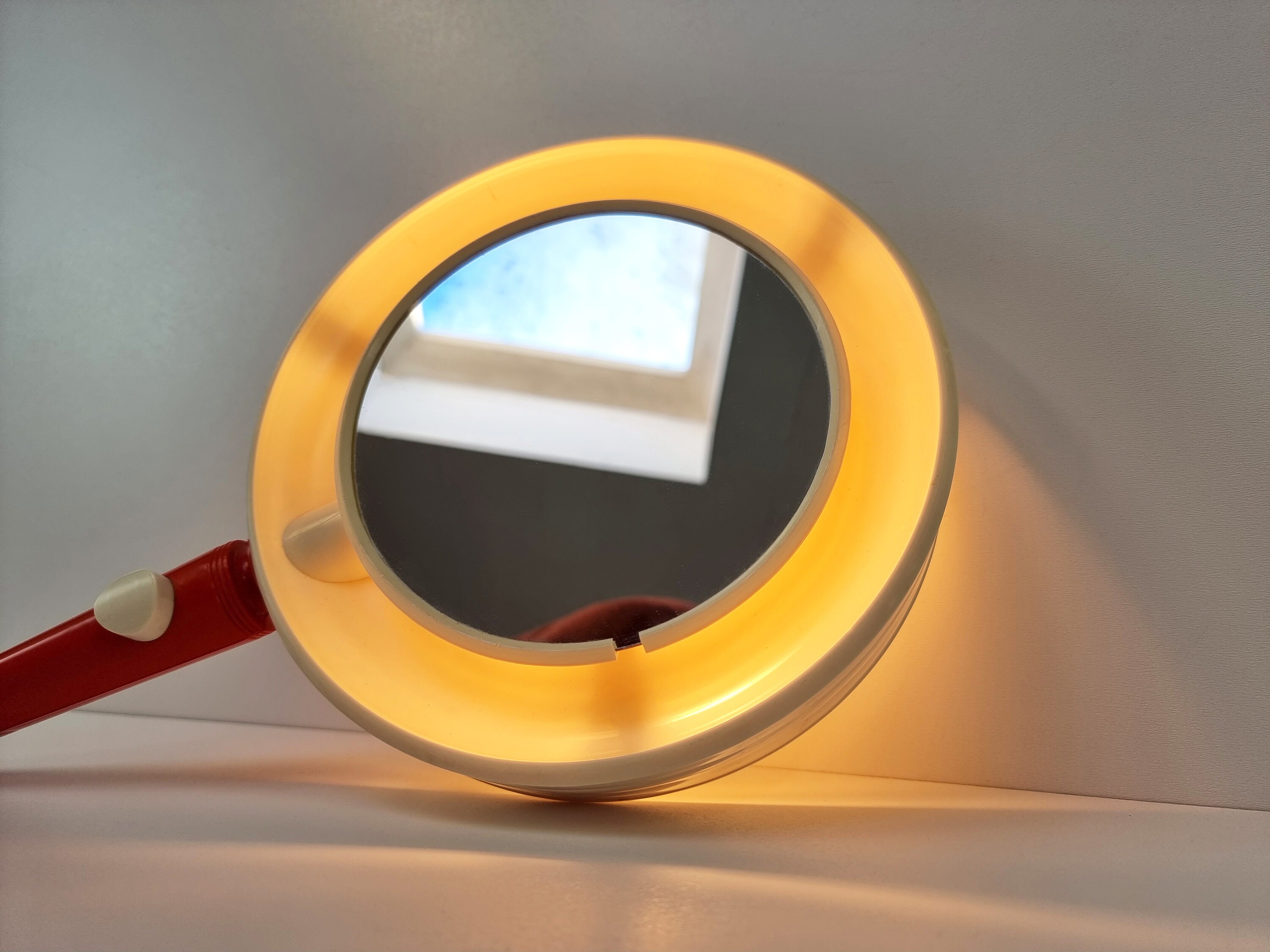 Space Age Design - Vintage SPECTRALUX Consul Make-Up Mirror With ...