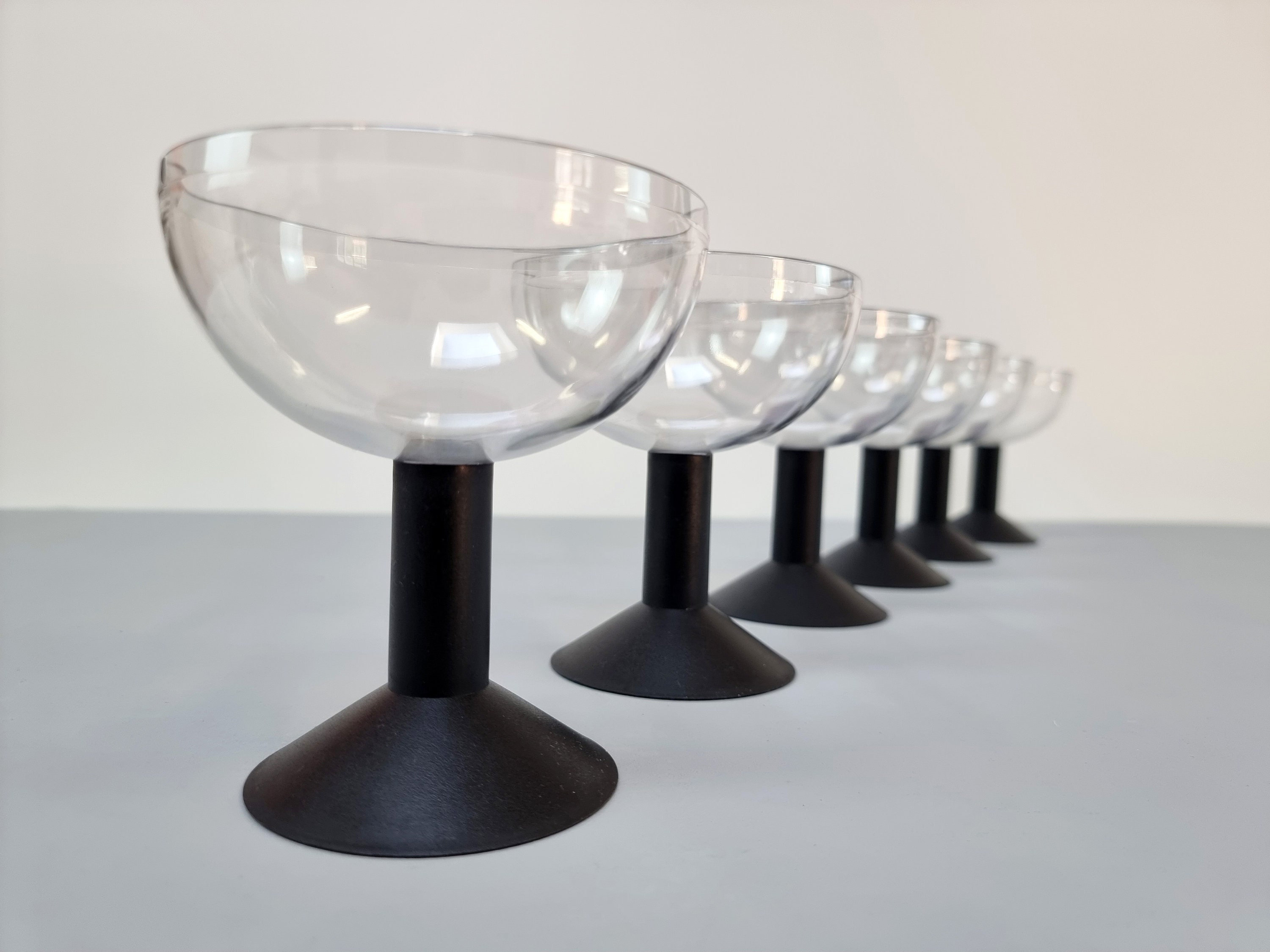 NOS - Postmodern Design - Set Of 6 Vintage BODUM Oktett Dessert Cups ...