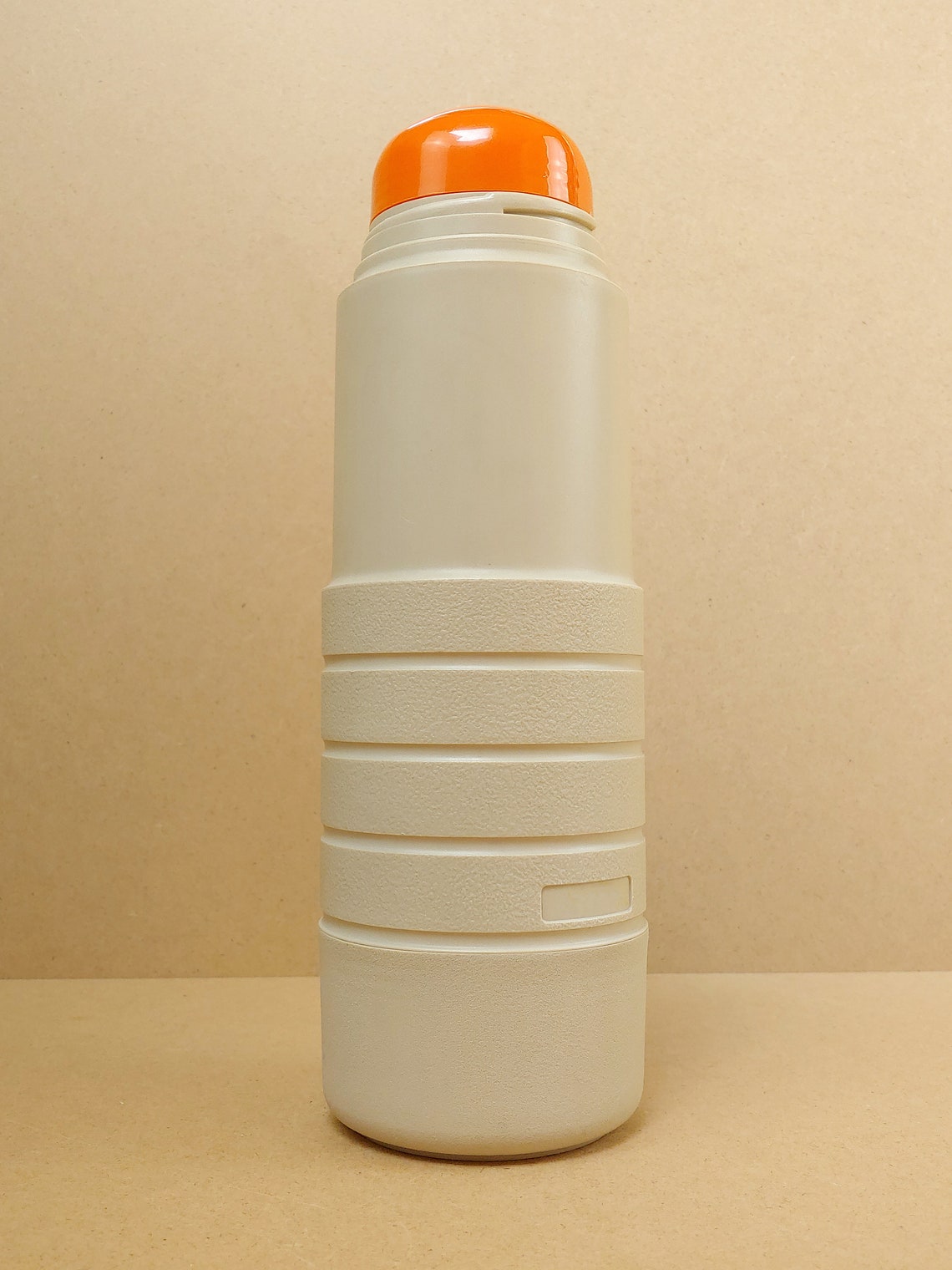 Space Age Design Vintage Taupe Plastic Thermos Hammarplast | Etsy